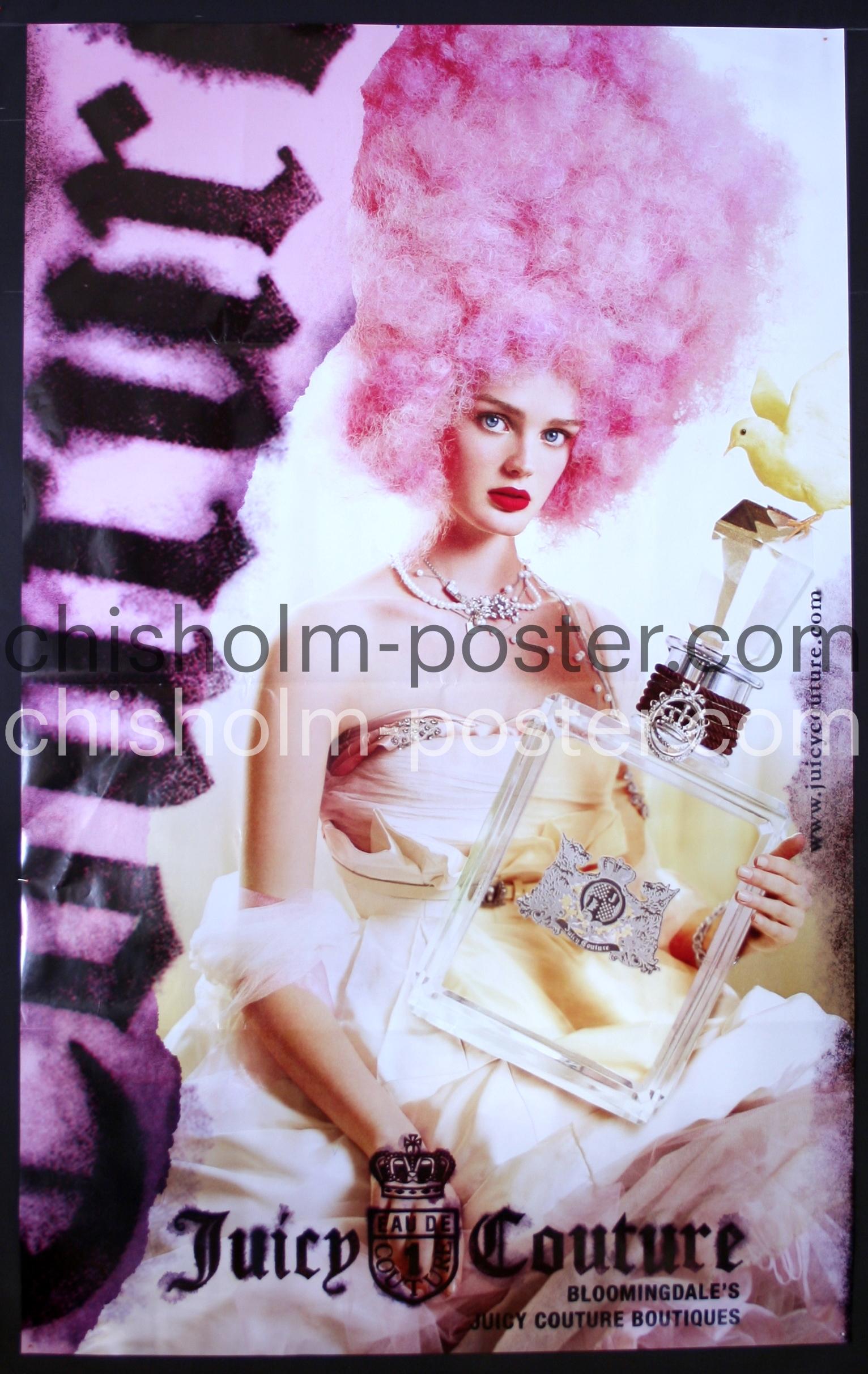 Juicy Couture - Eau de Couture | Original Vintage Poster | Chisholm ...