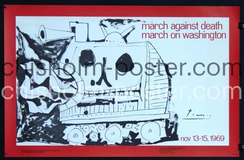 March Against Death, March on Washington | Original Vintage Poster ...