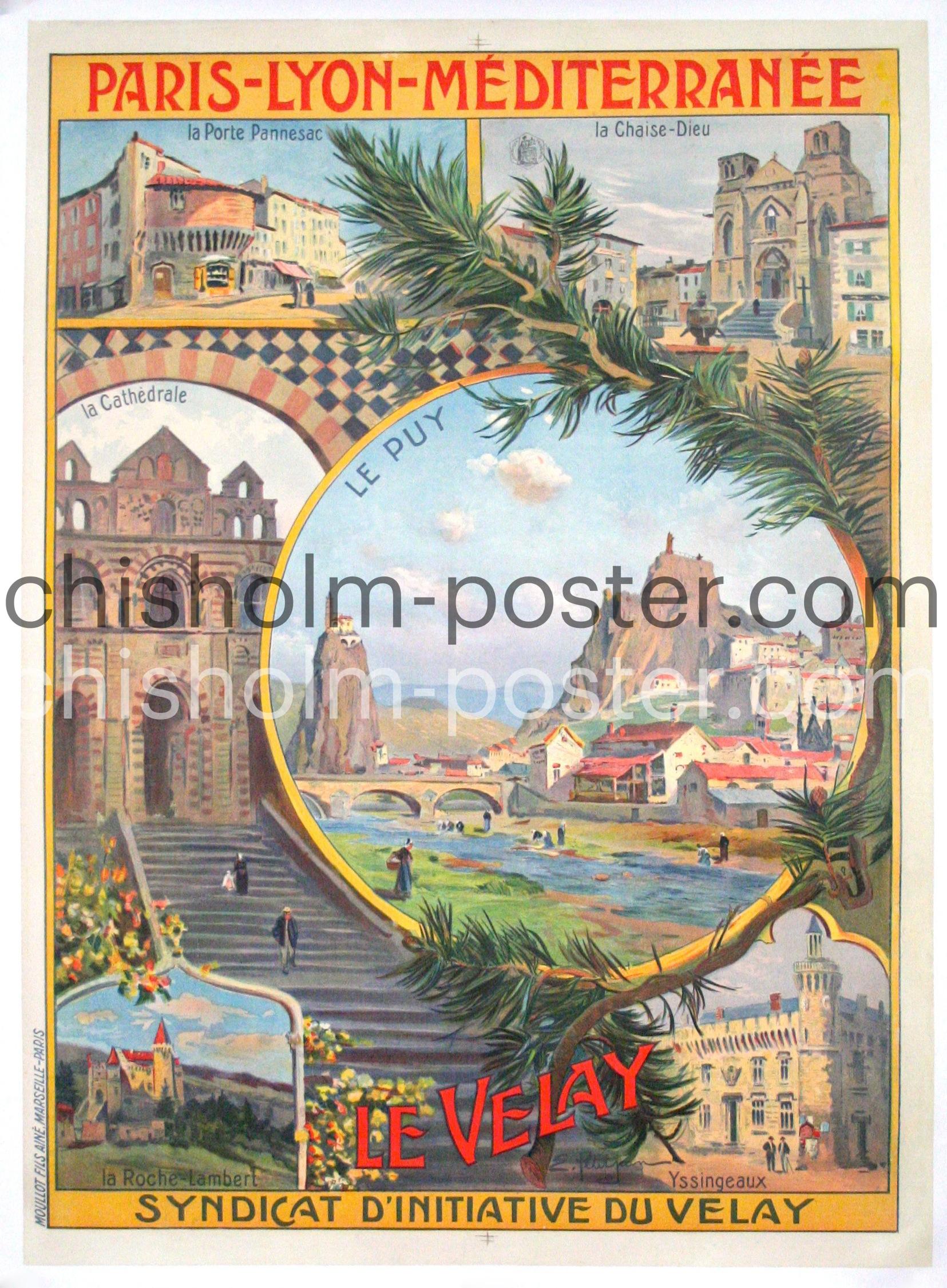 Le Velay - PLM | Original Vintage Poster | Chisholm Larsson Gallery
