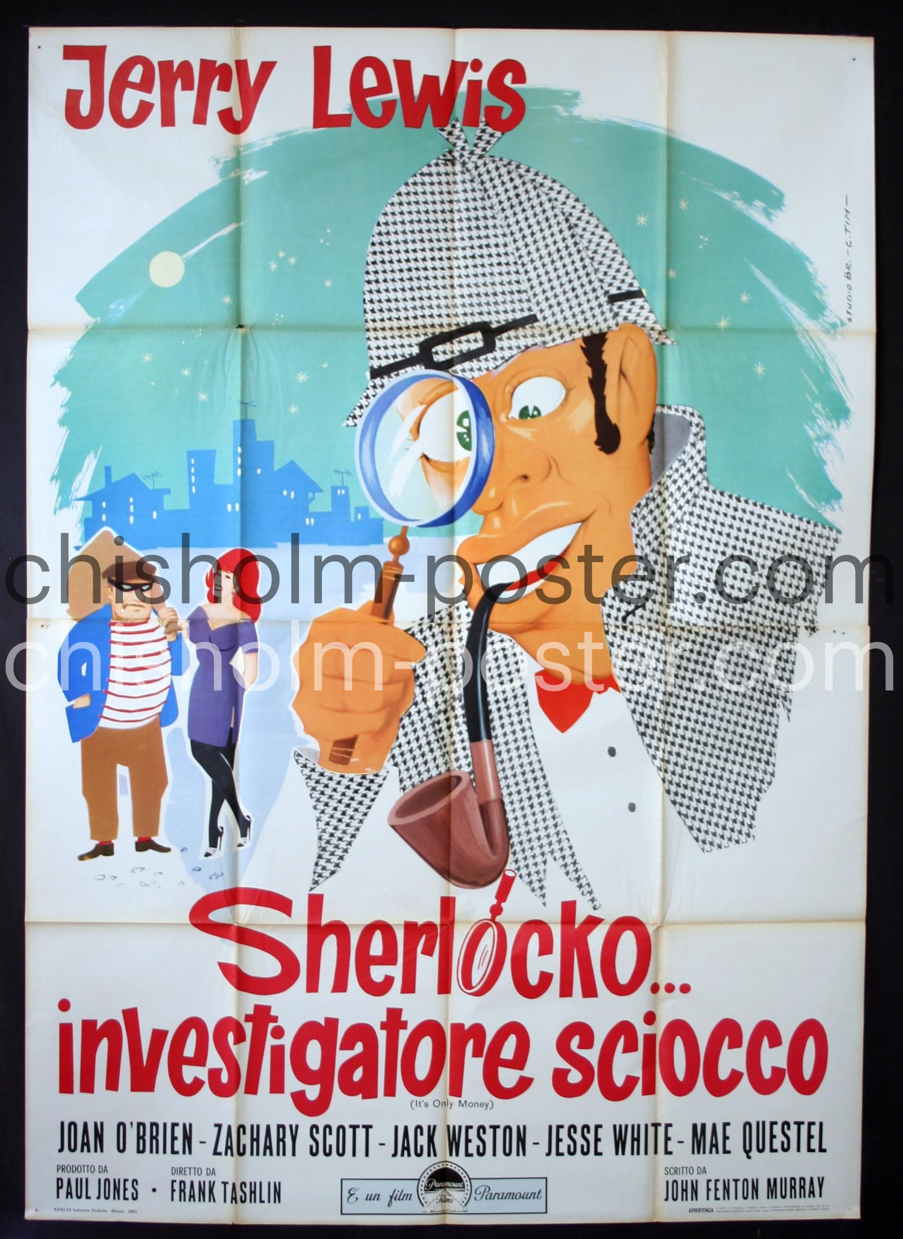 Sherlocko investigatore sciocco - It's Only Money | Original Vintage ...