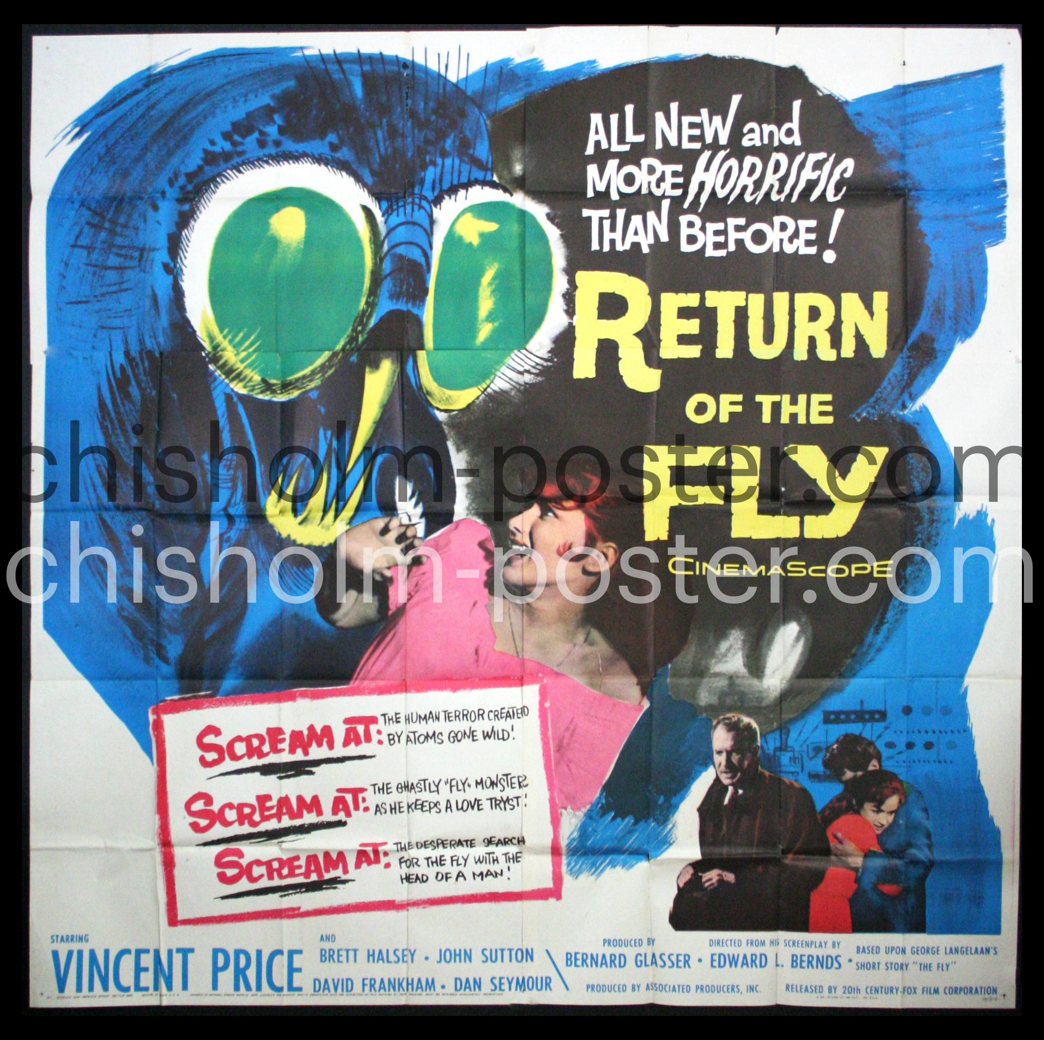 Return of the Fly | Original Vintage Poster | Chisholm Larsson Gallery