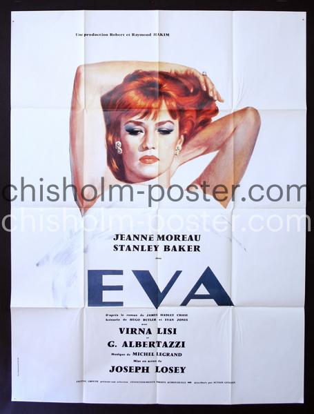 Eva (2) (French 90s re-release) | Original Vintage Poster | Chisholm ...