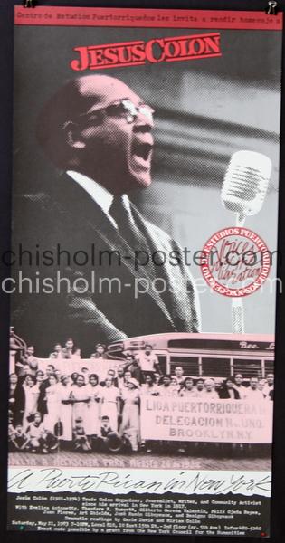 Jesus Colon: A Puerto Rican in New York | Original Vintage Poster ...
