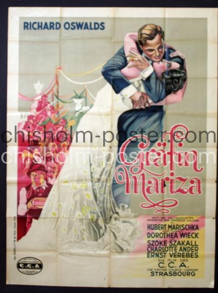 Grafin Mariza | Original Vintage Poster | Chisholm Larsson Gallery
