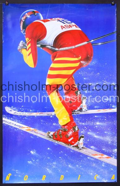 Nordica, Bryan Robley | Original Vintage Poster | Chisholm Larsson Gallery