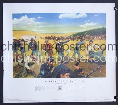 Good Marksmanship and Guts: U.S. Army in Action | Original Vintage ...