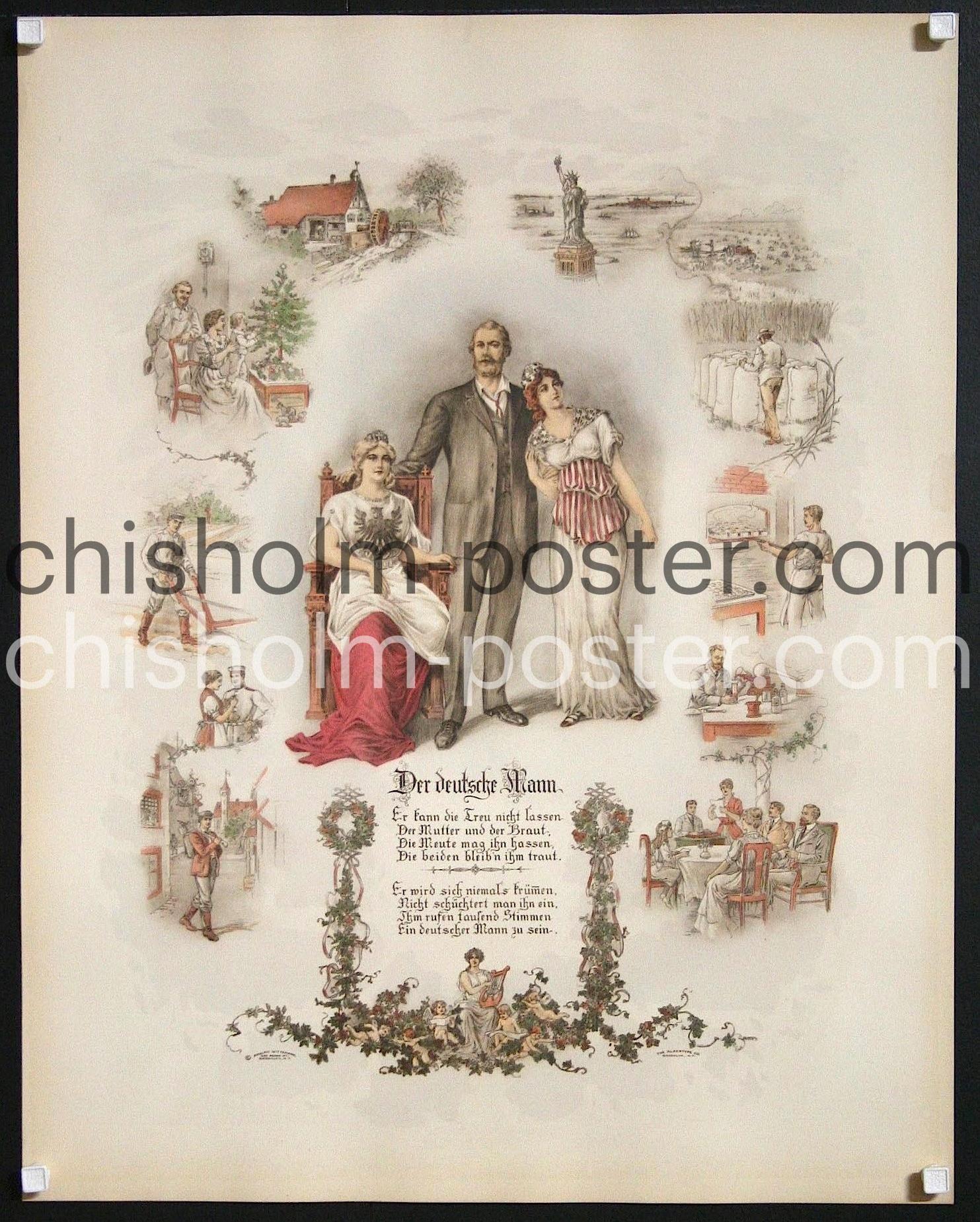 Der Deutsche Mann | Original Vintage Poster | Chisholm Larsson Gallery