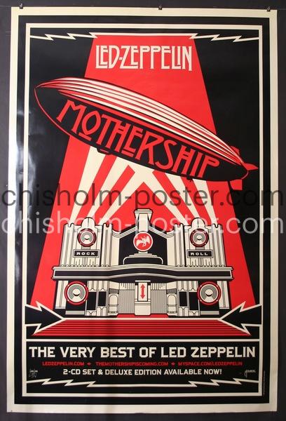 Led Zeppelin - Mothership | Original Vintage Poster | Chisholm Larsson ...