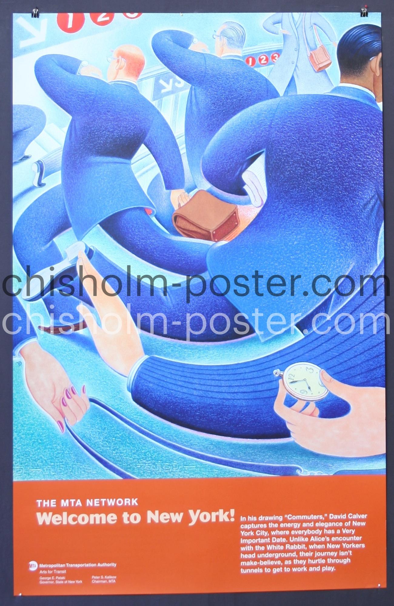 MTA, Arts for Transit - Welcome to New York | Original Vintage Poster ...