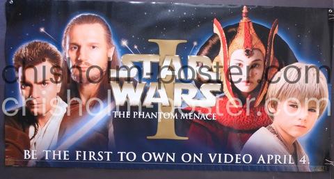 Star Wars I: The Phantom Menace (Video Edition) | Original Vintage Poster | Chisholm Larsson Gallery