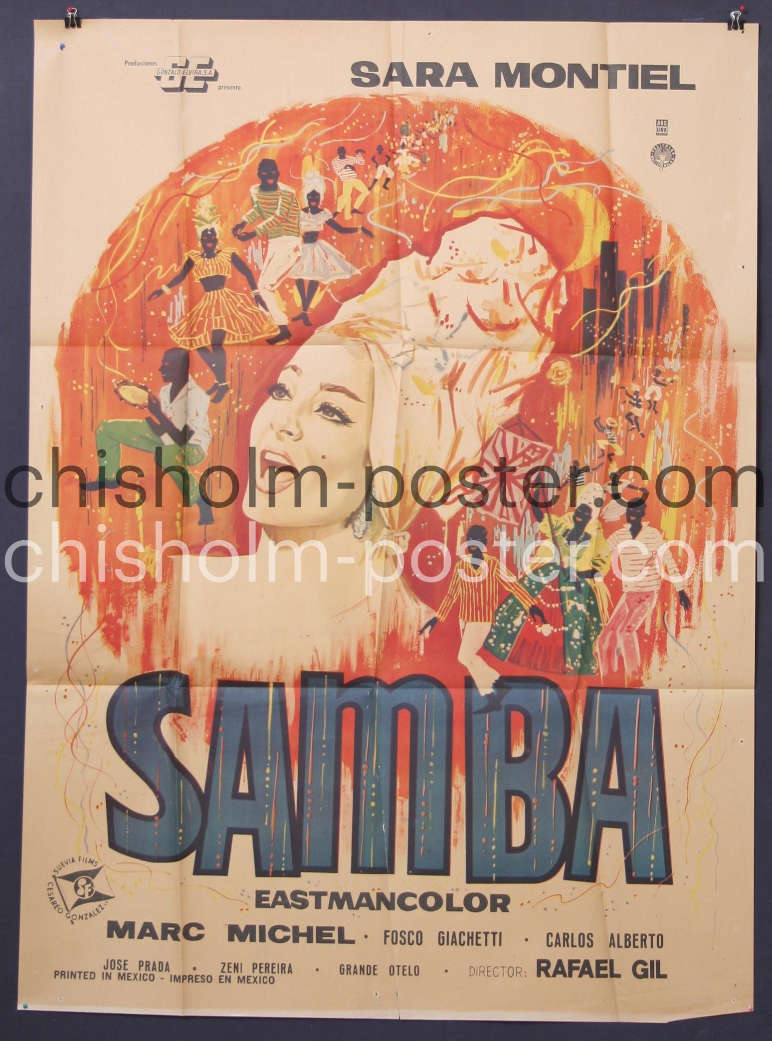 Samba | Original Vintage Poster | Chisholm Larsson Gallery