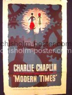 Modern Times (1) (re-release) | Original Vintage Poster | Chisholm ...
