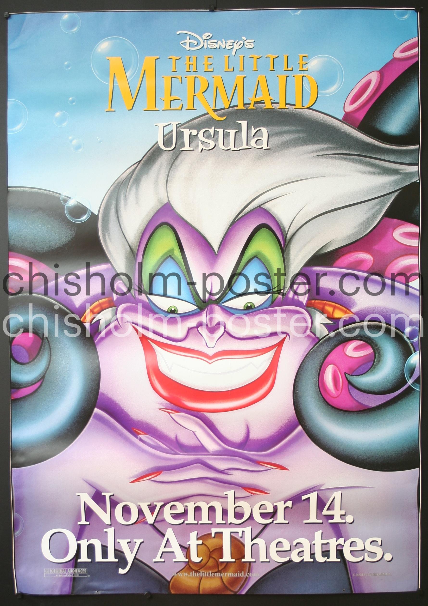 Disney Movie Poster The Little Mermaid