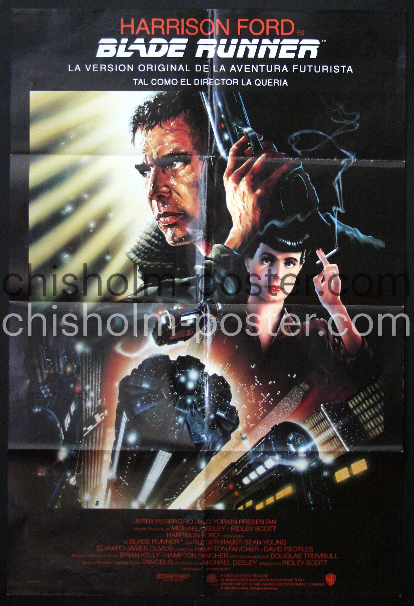 Blade Runner (Spanish Language re-release) | Original Vintage Poster ...