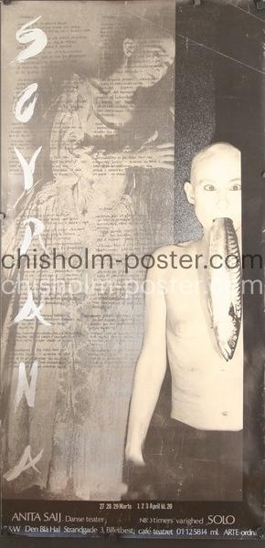 Sovrana - Anita Saij Danse Teater | Original Vintage Poster | Chisholm ...