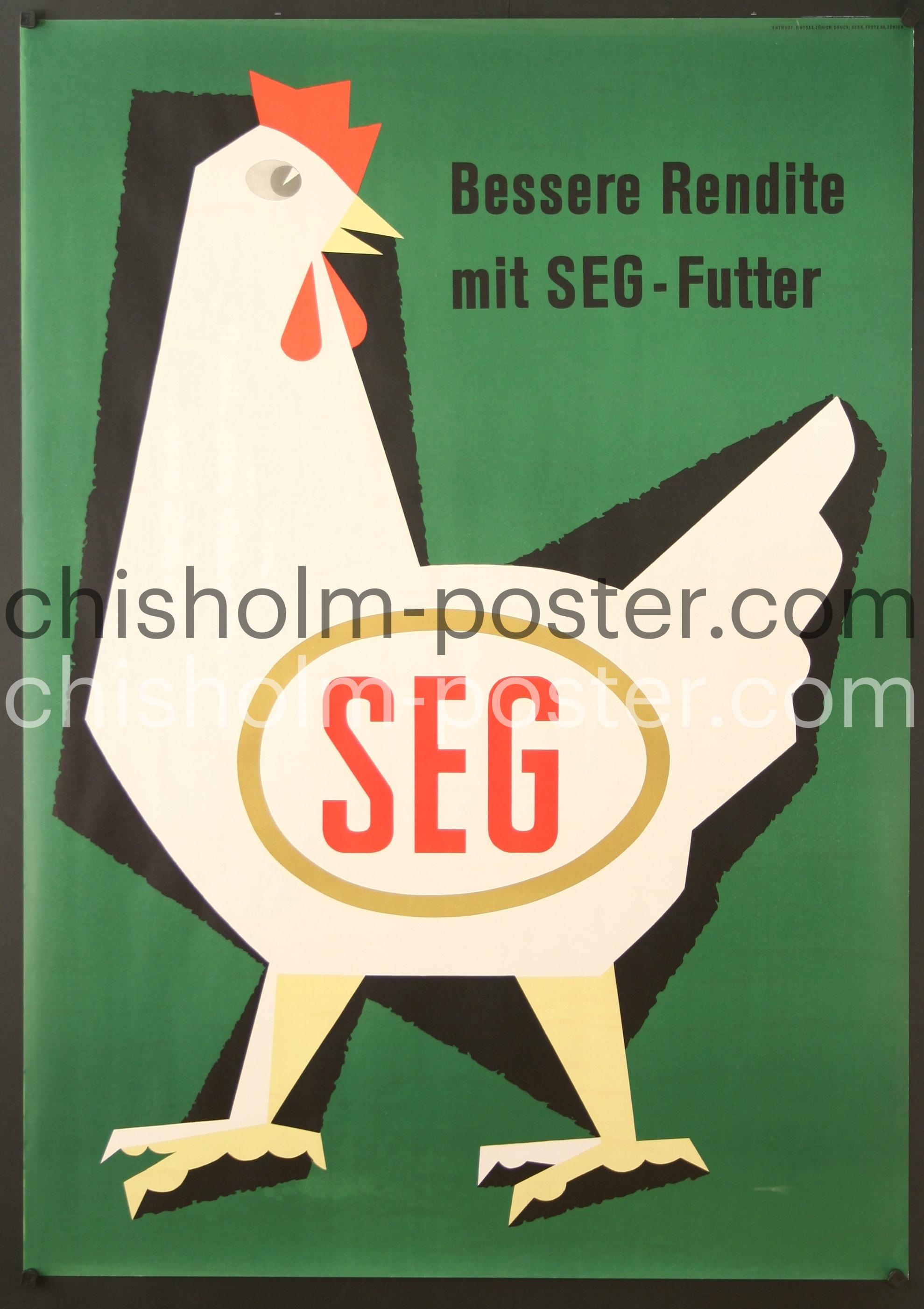 SEG | Original Vintage Poster | Chisholm Larsson Gallery