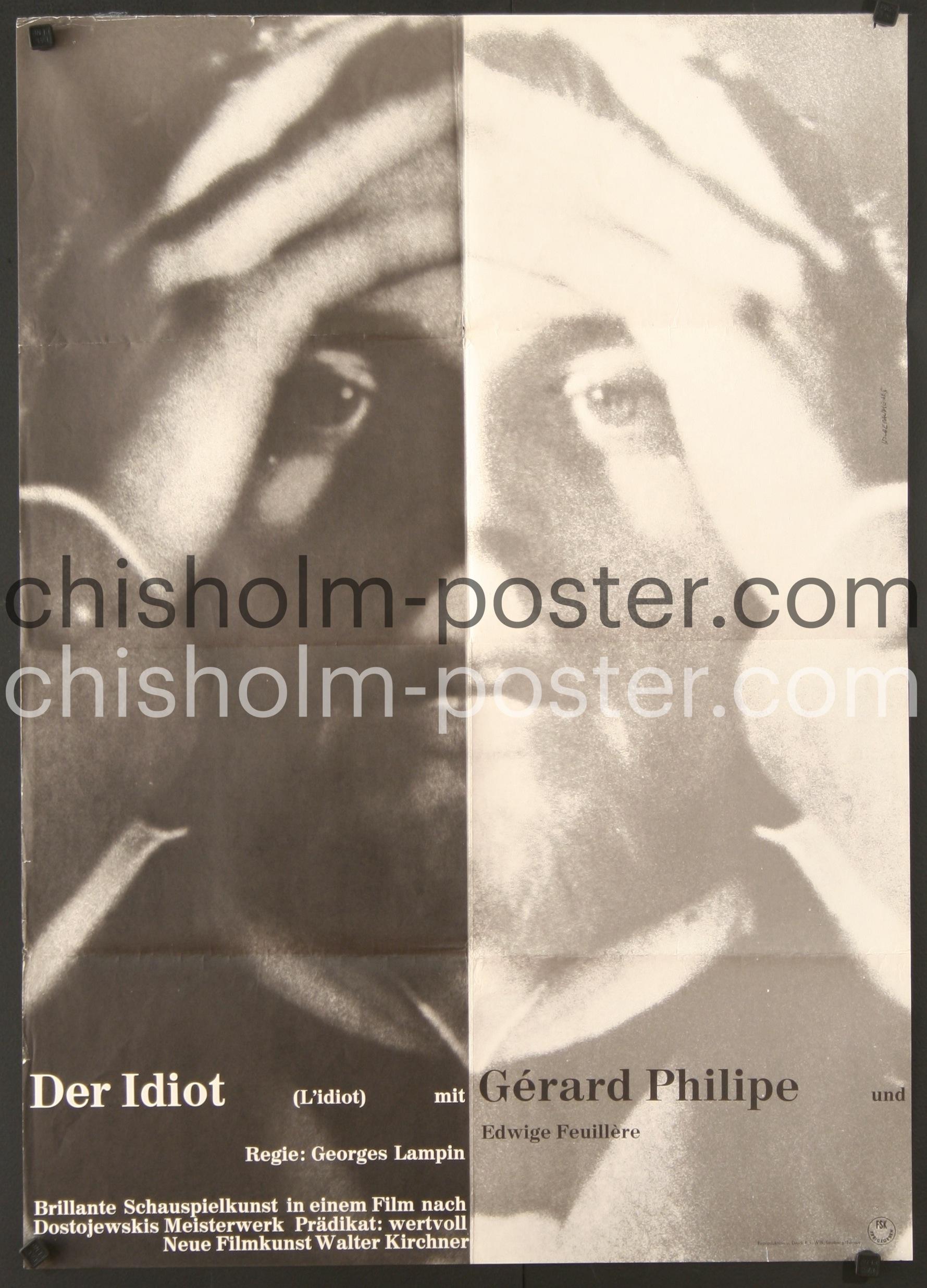 Idiot, Der | Original Vintage Poster | Chisholm Larsson Gallery
