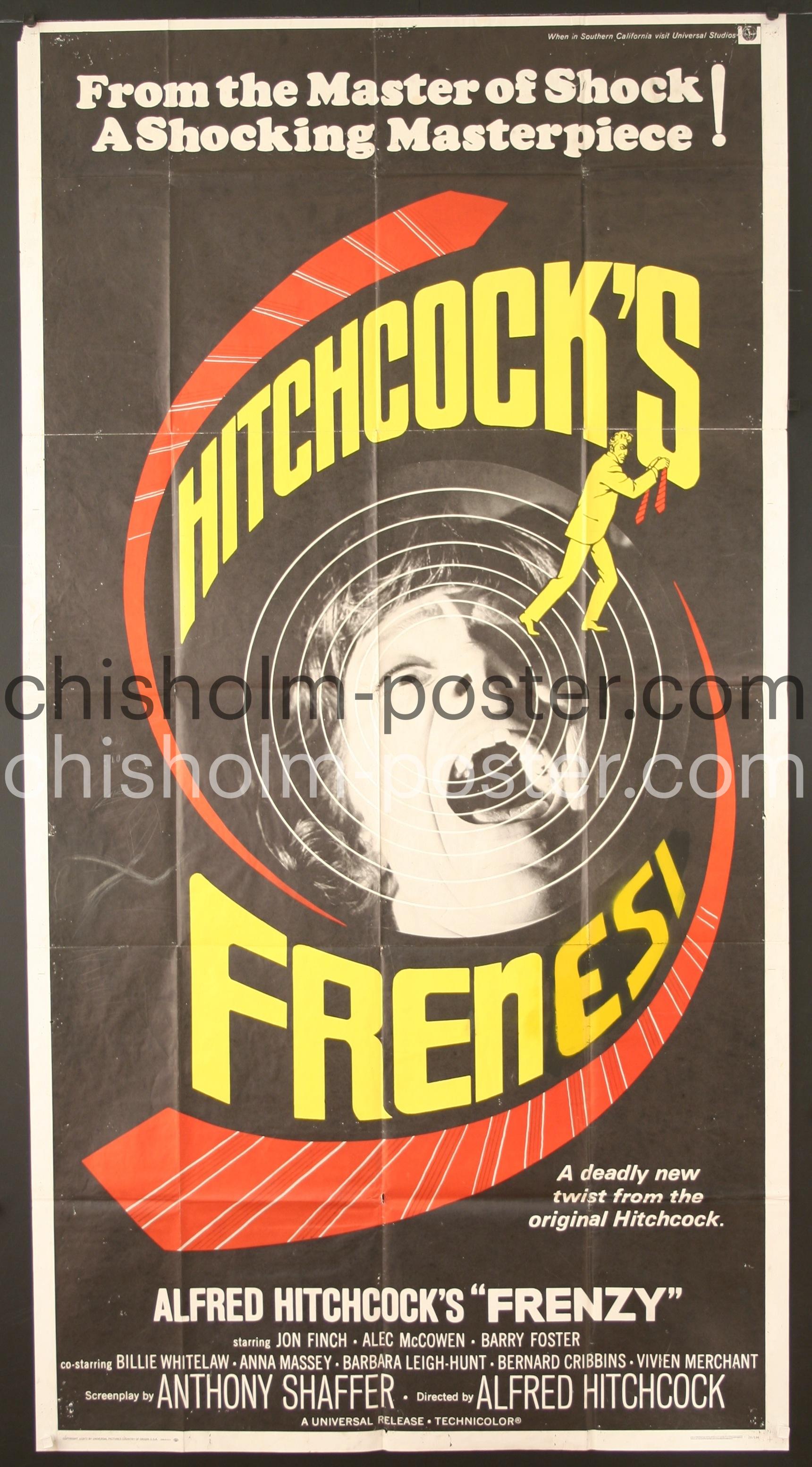 Hitchcock's Frenesi | Original Vintage Poster | Chisholm Larsson Gallery