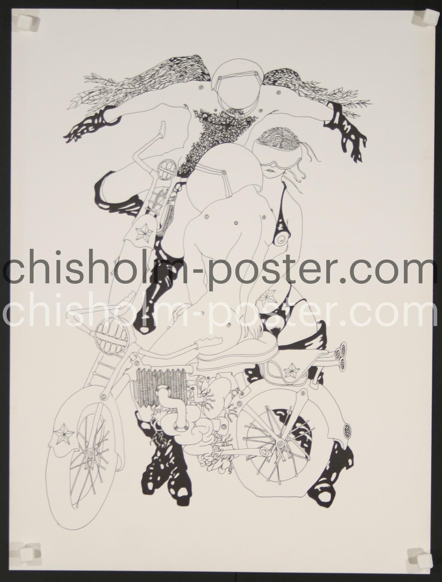 Mylo Quam Illustration No. 3 | Original Vintage Poster | Chisholm ...