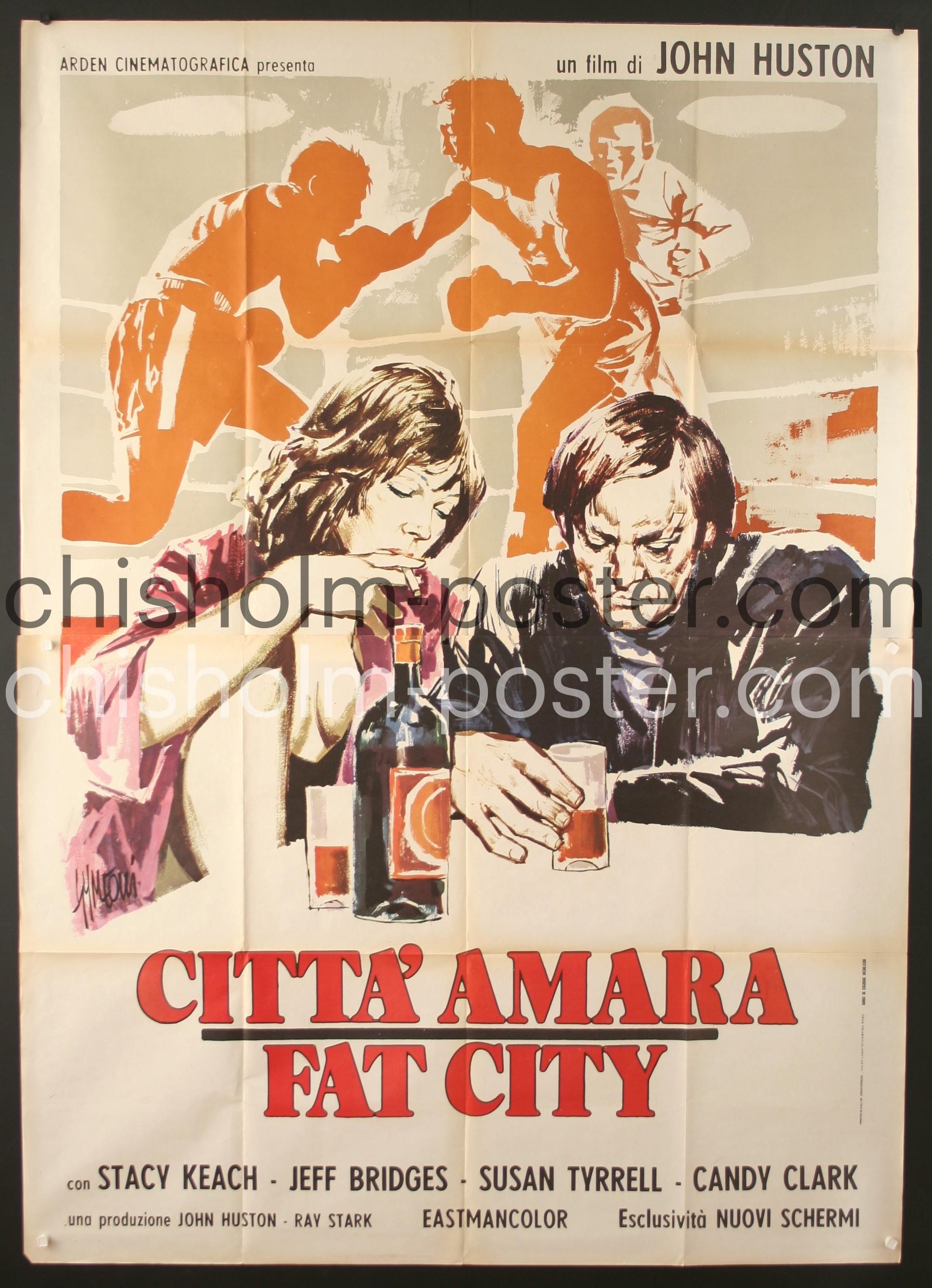 Citta' Amara - Fat City (2) | Original Vintage Poster | Chisholm ...