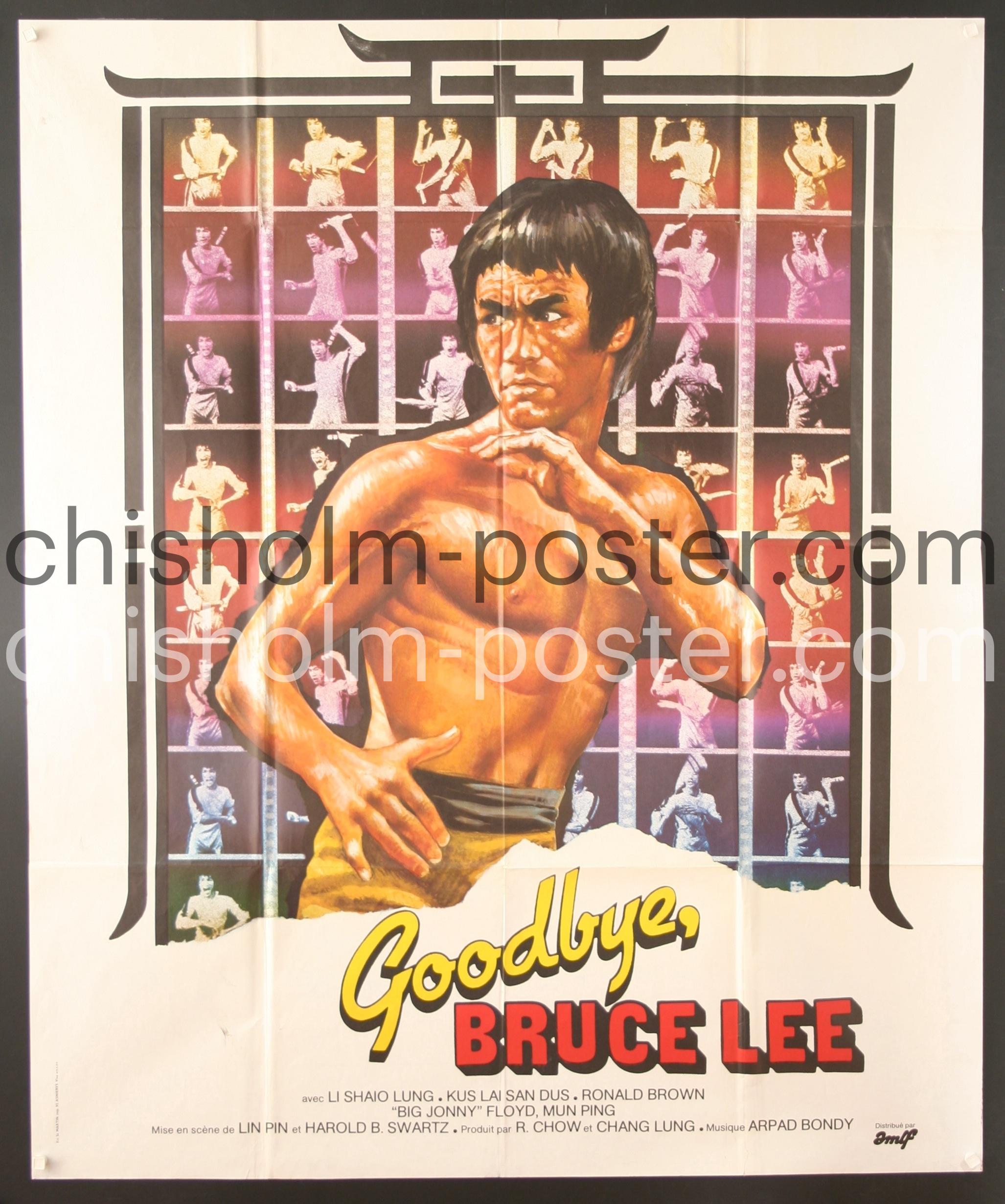 Goodbye, Bruce Lee (French) | Original Vintage Poster | Chisholm ...