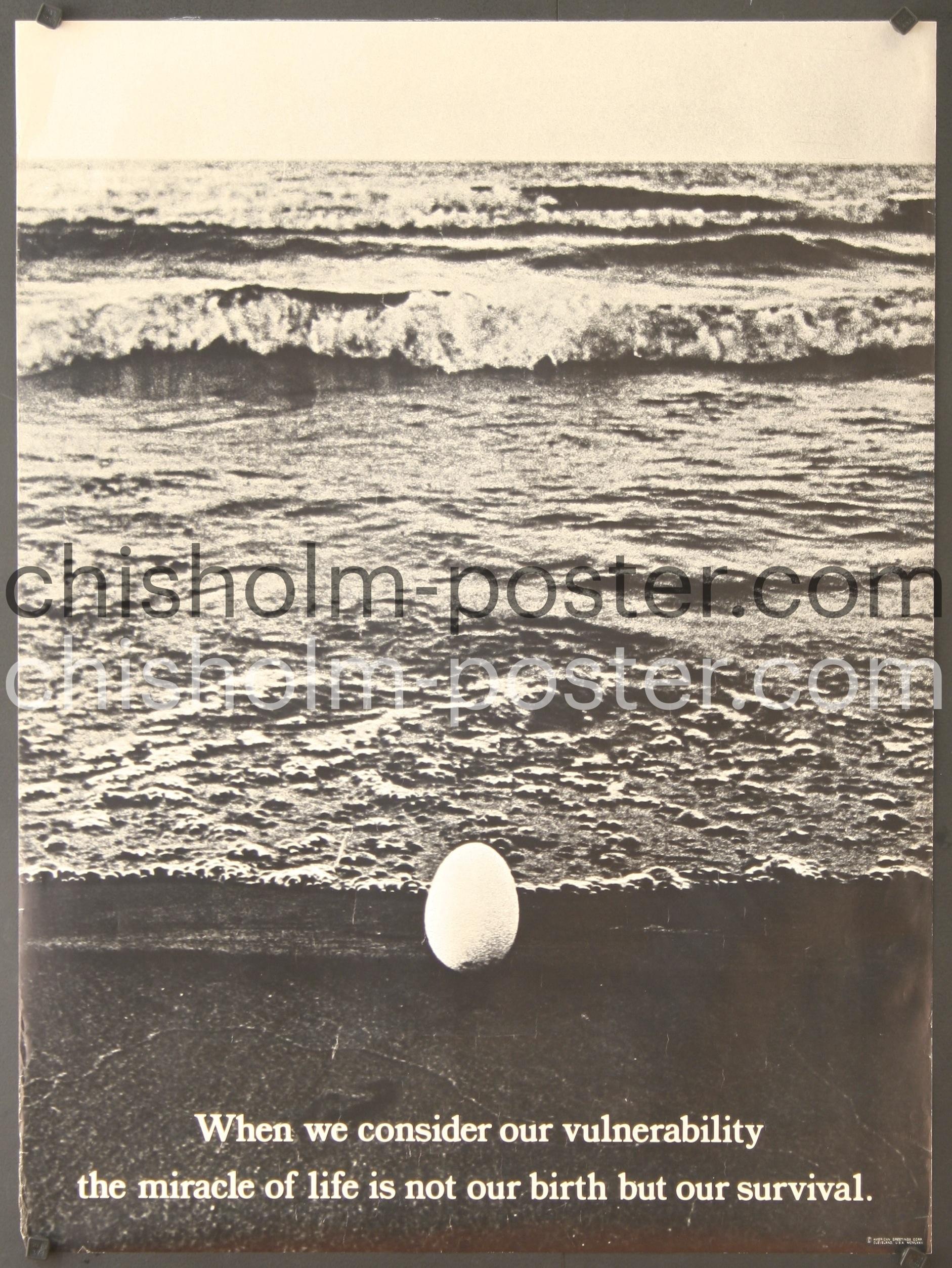 When we consider our vulnerability... | Original Vintage Poster ...