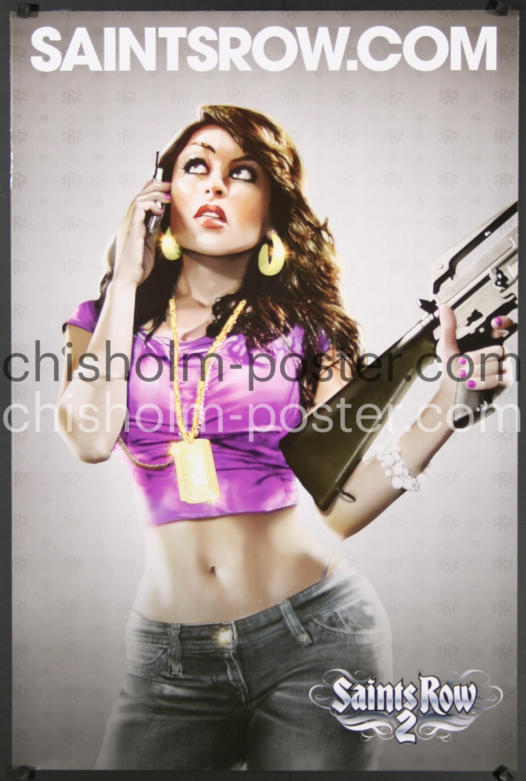 Saints Row 2 (3) | Original Vintage Poster | Chisholm Larsson Gallery