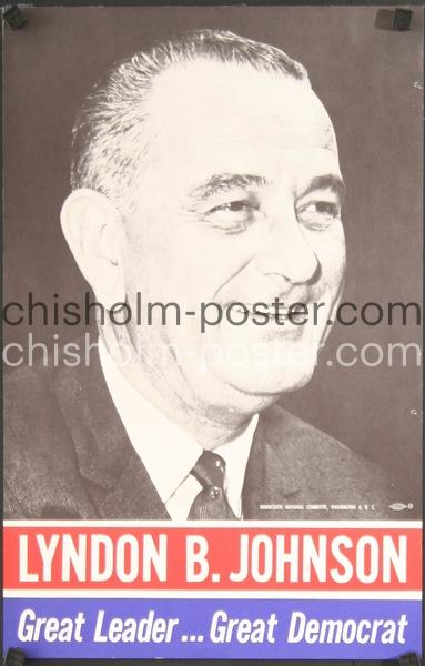 Lyndon B. Johnson: Great Leader... Great Democrat | Original Vintage ...