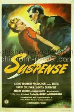 Suspense | Original Vintage Poster | Chisholm Larsson Gallery