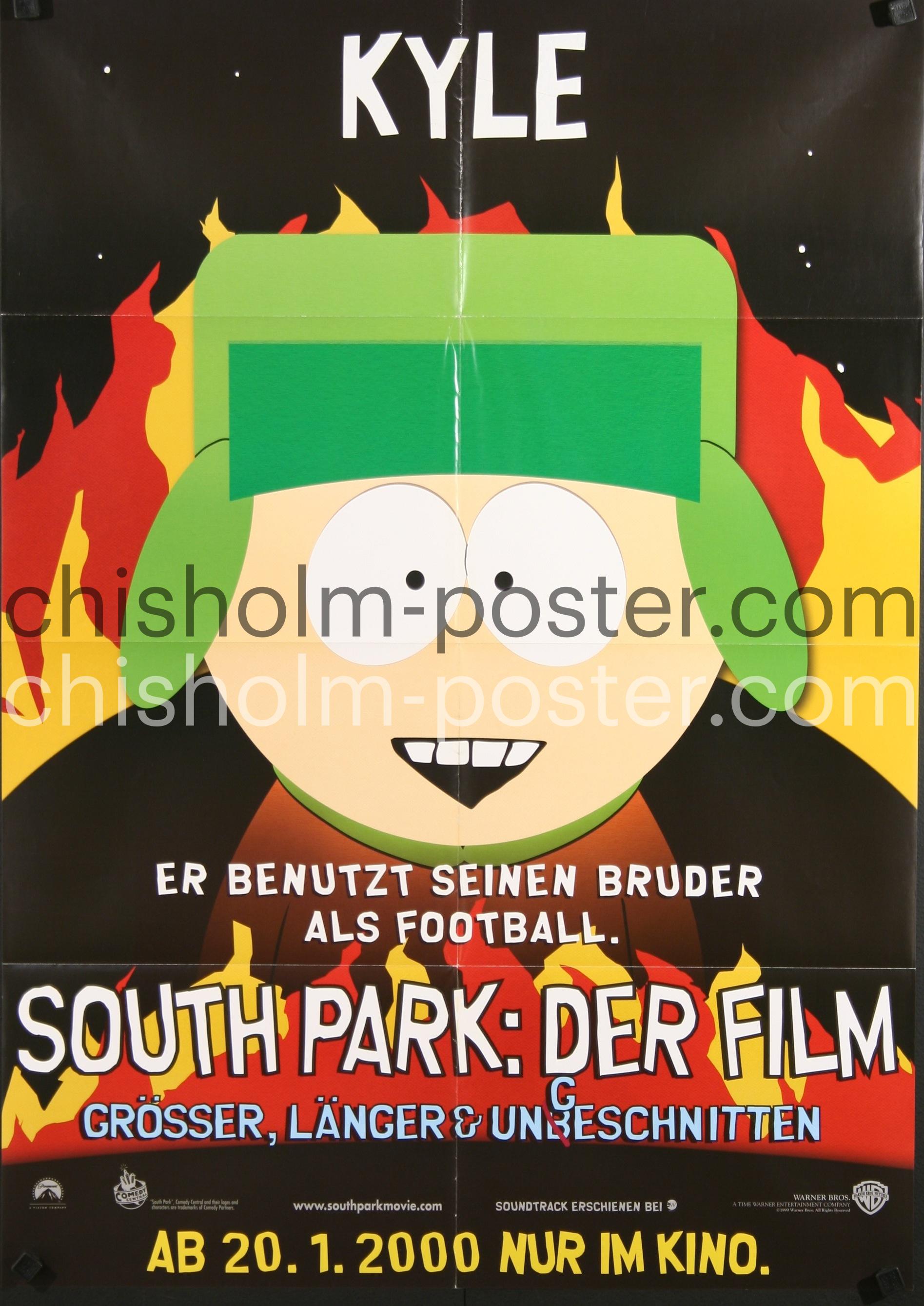 South Park: Der Film - Kyle | Original Vintage Poster | Chisholm ...