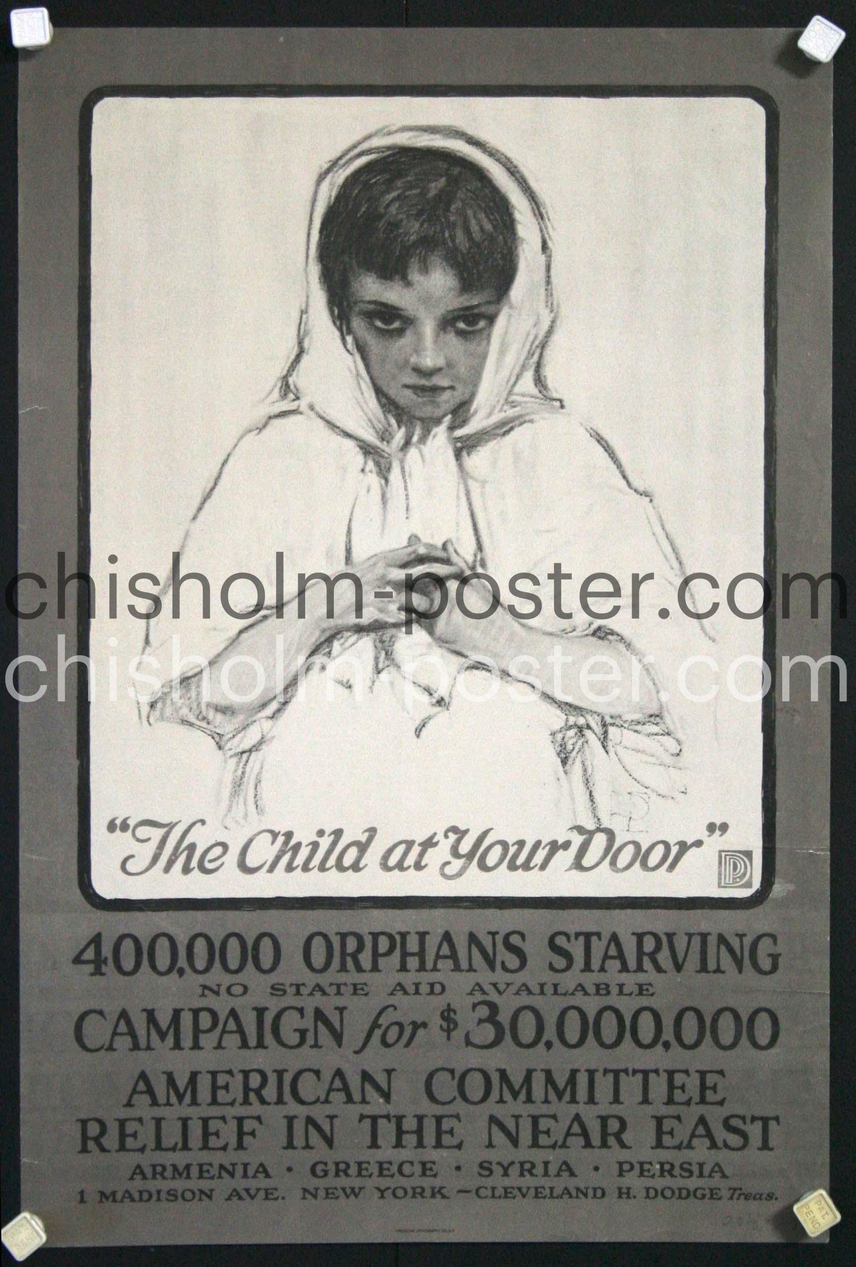 The Child at Your Door - 400,000 Orphans Starving | Original Vintage ...