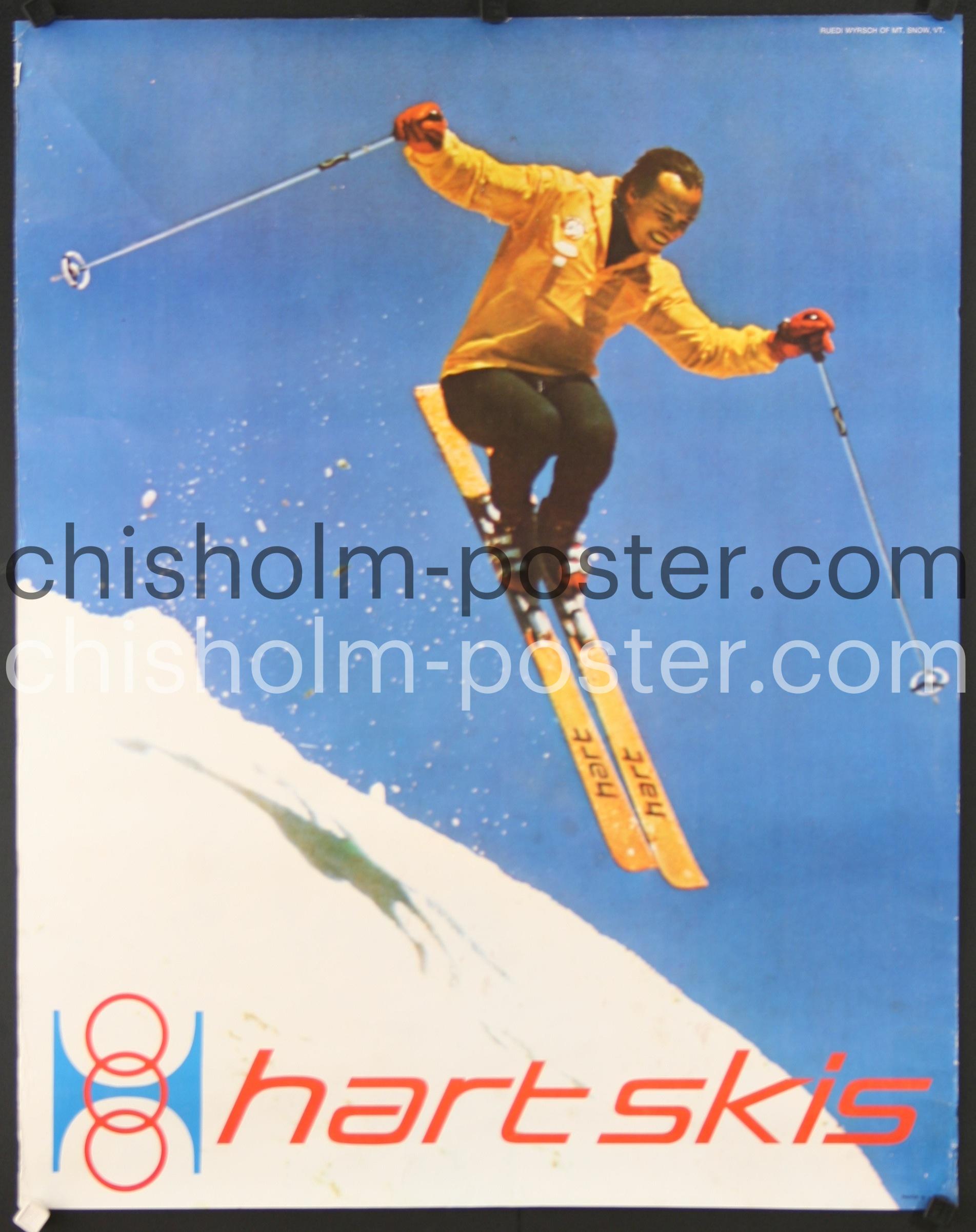 Hart Skis | Original Vintage Poster | Chisholm Larsson Gallery