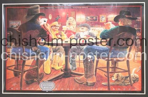 Nocona Boots - Let's Rodeo | Original Vintage Poster | Chisholm Larsson ...