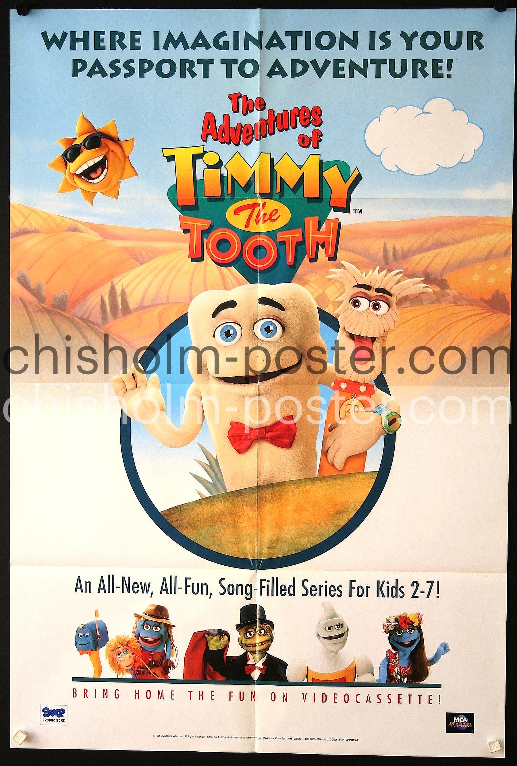 Adventures of Timmy the Tooth, The (Home Video) | Original Vintage ...
