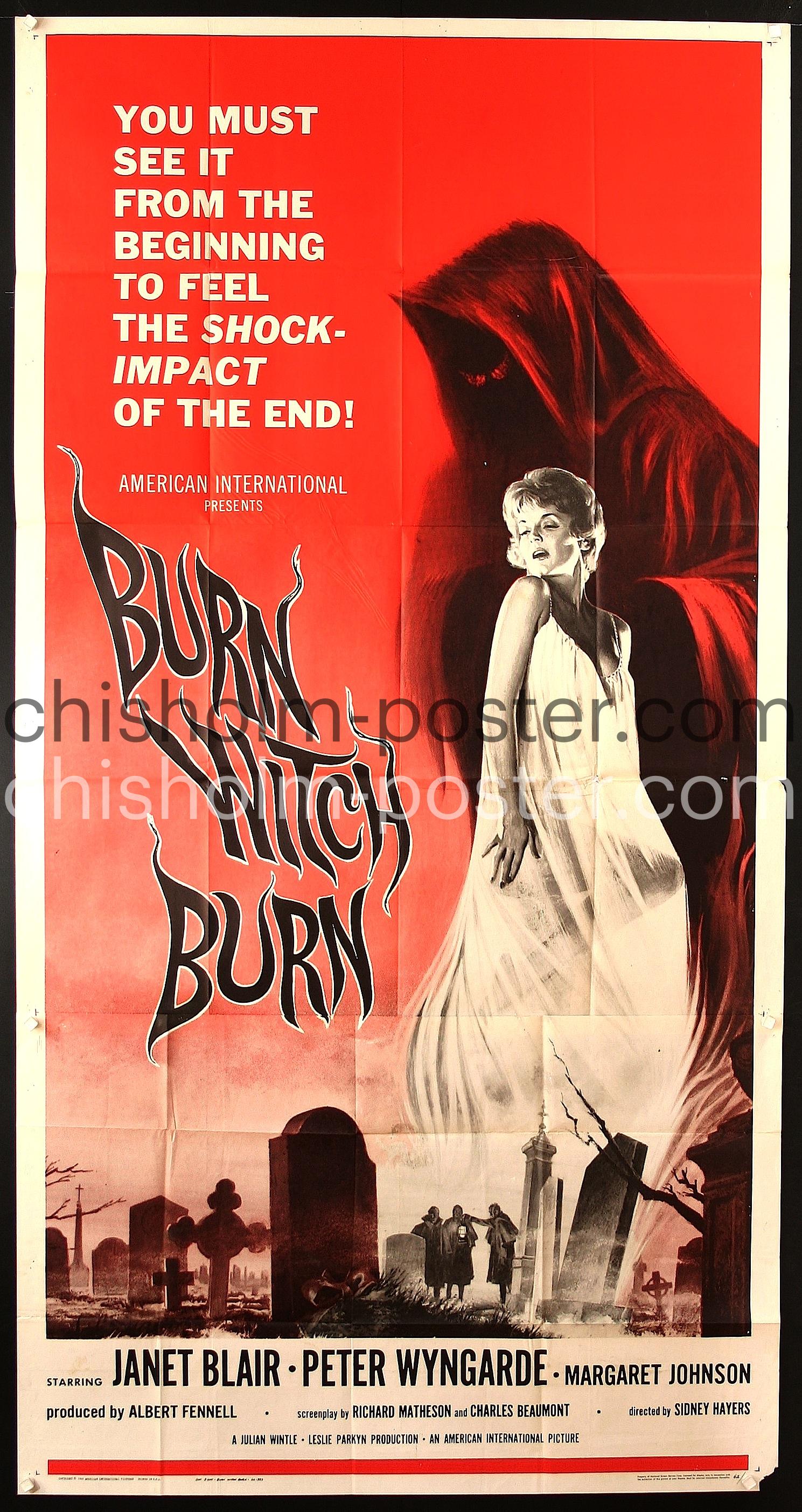 Burn Witch Burn | Original Vintage Poster | Chisholm Larsson Gallery