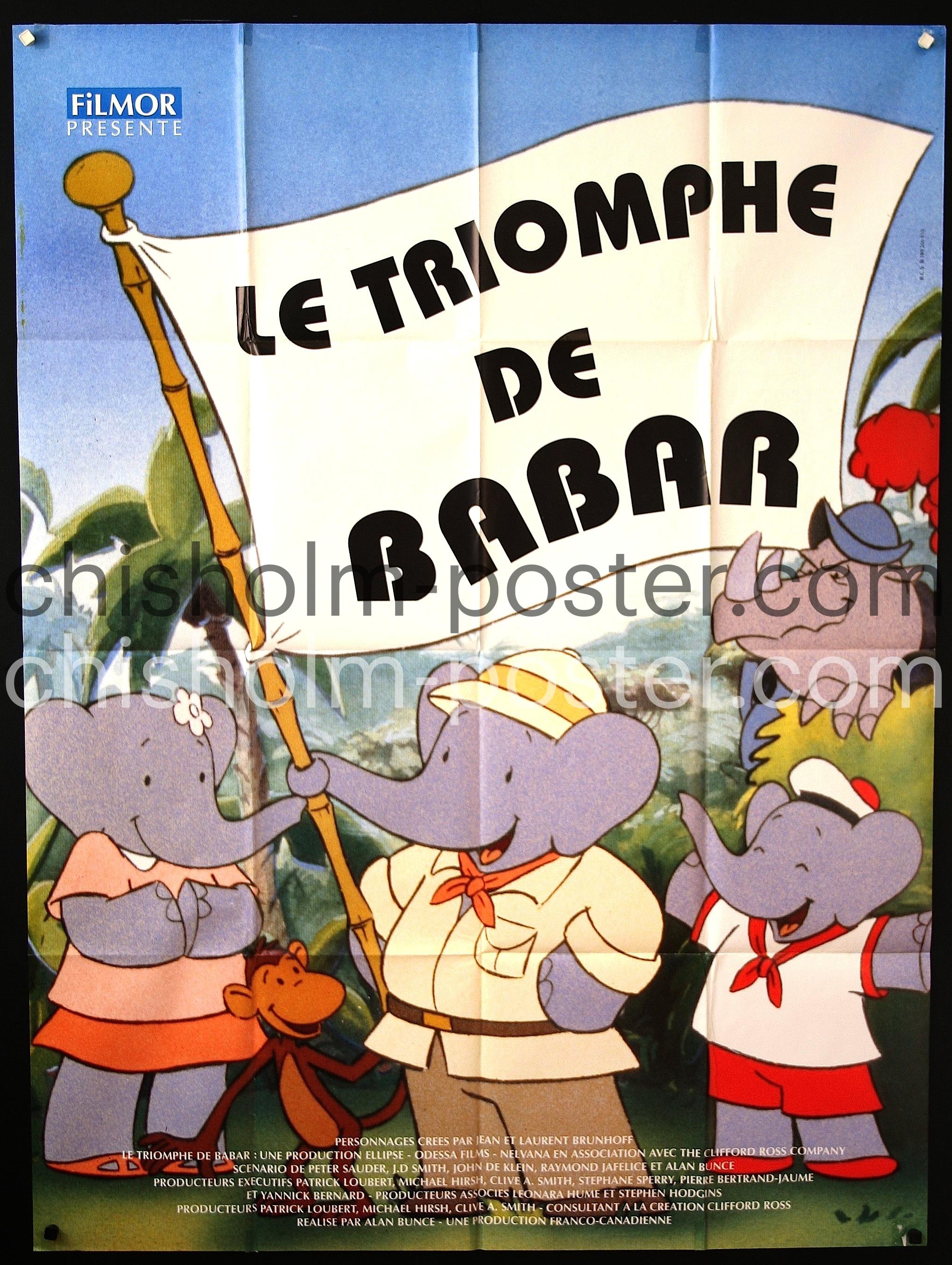 Triomphe de Babar, Le (2) | Original Vintage Poster | Chisholm Larsson ...