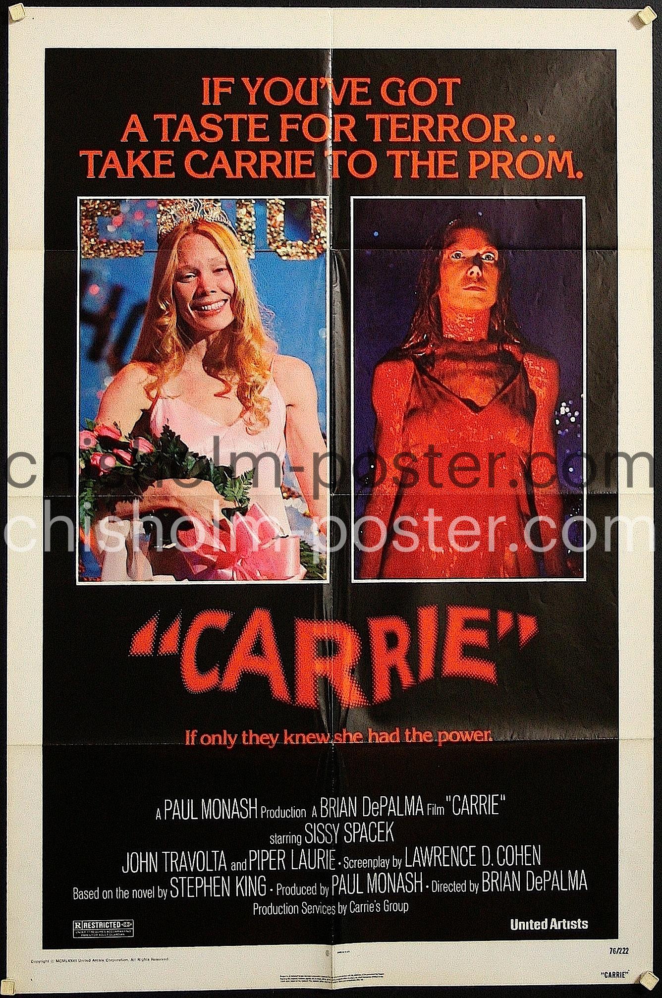Carrie (American) | Original Vintage Poster | Chisholm Larsson Gallery