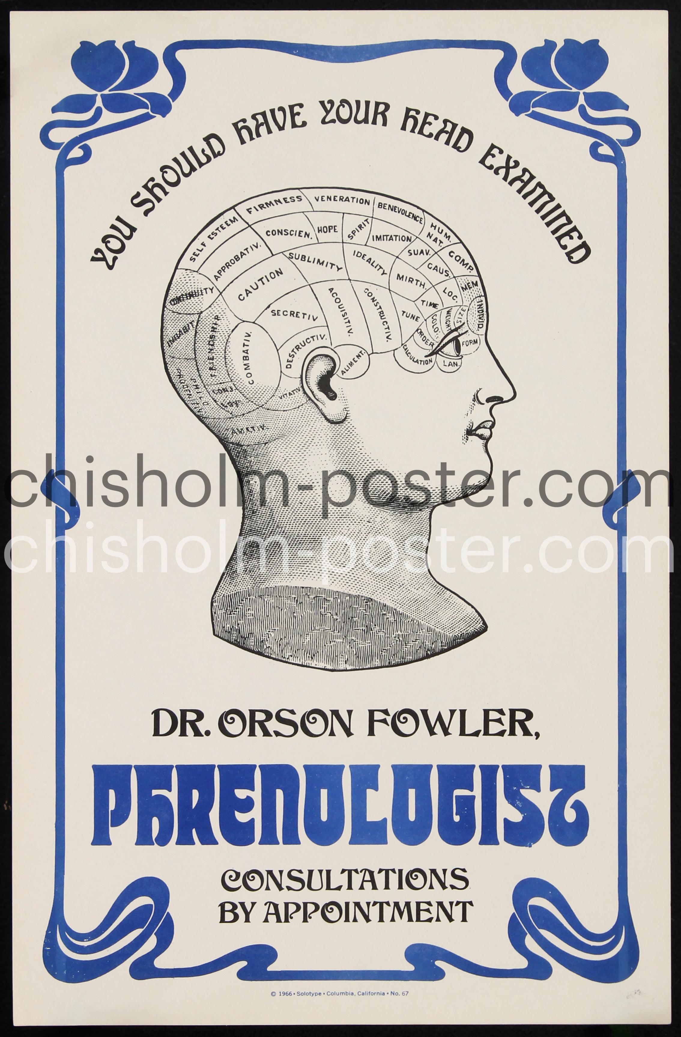 Dr. Orson Fowler, Phrenologist - You Should Have Your Head Examined ...