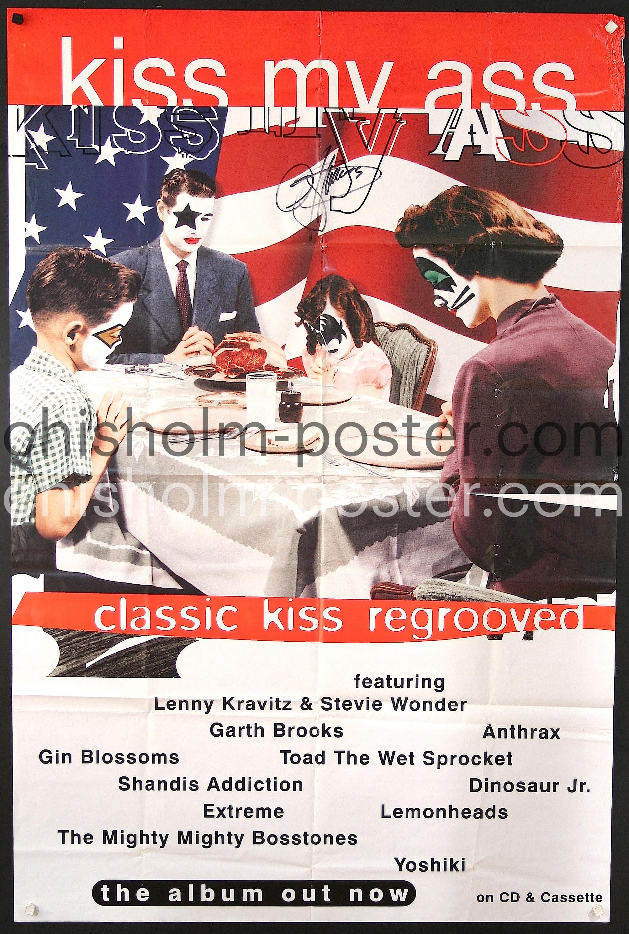 Kiss My Ass - Classic Kiss Regrooved | Original Vintage Poster ...