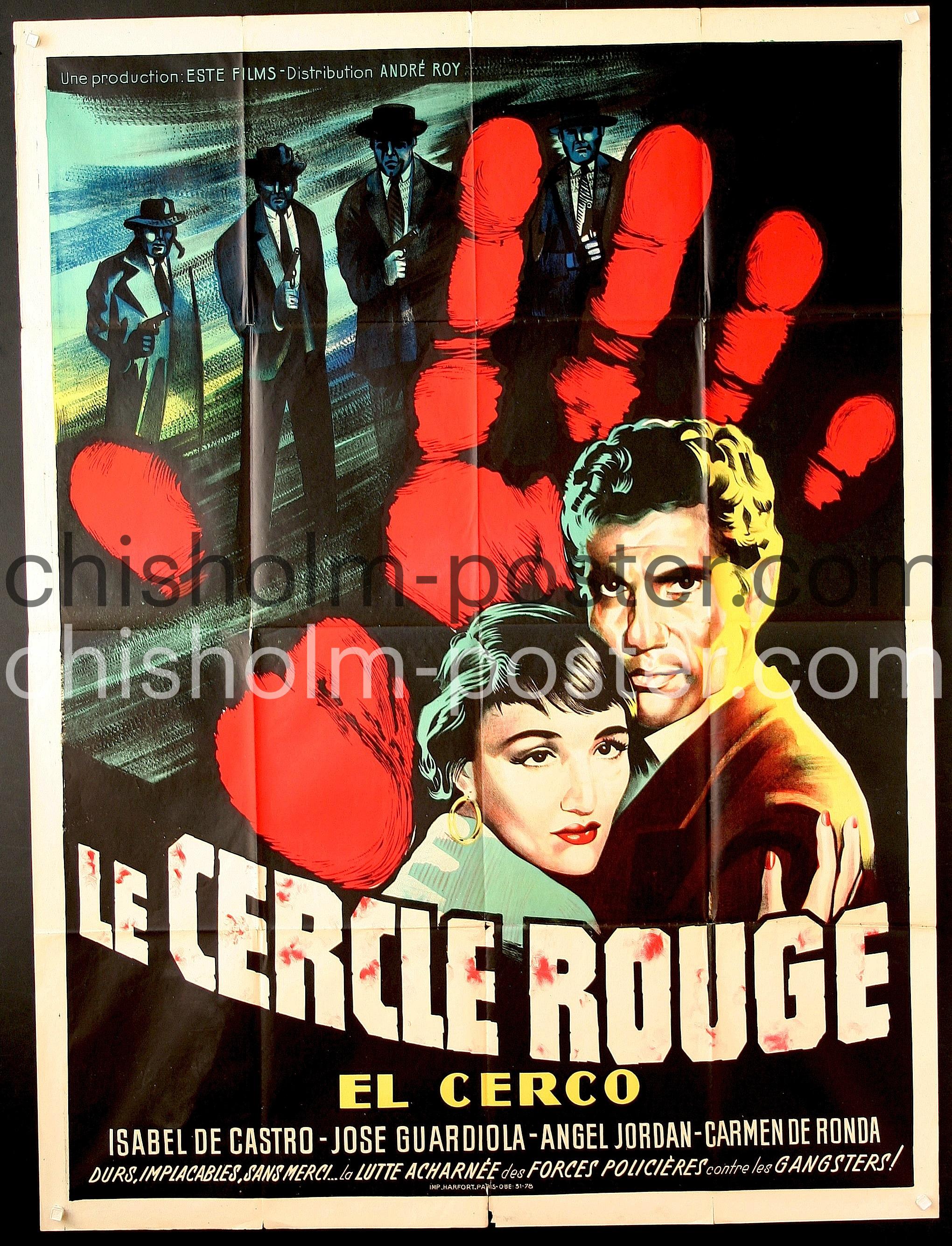Le Cercle Rouge (El Cerco) | Original Vintage Poster | Chisholm Larsson ...
