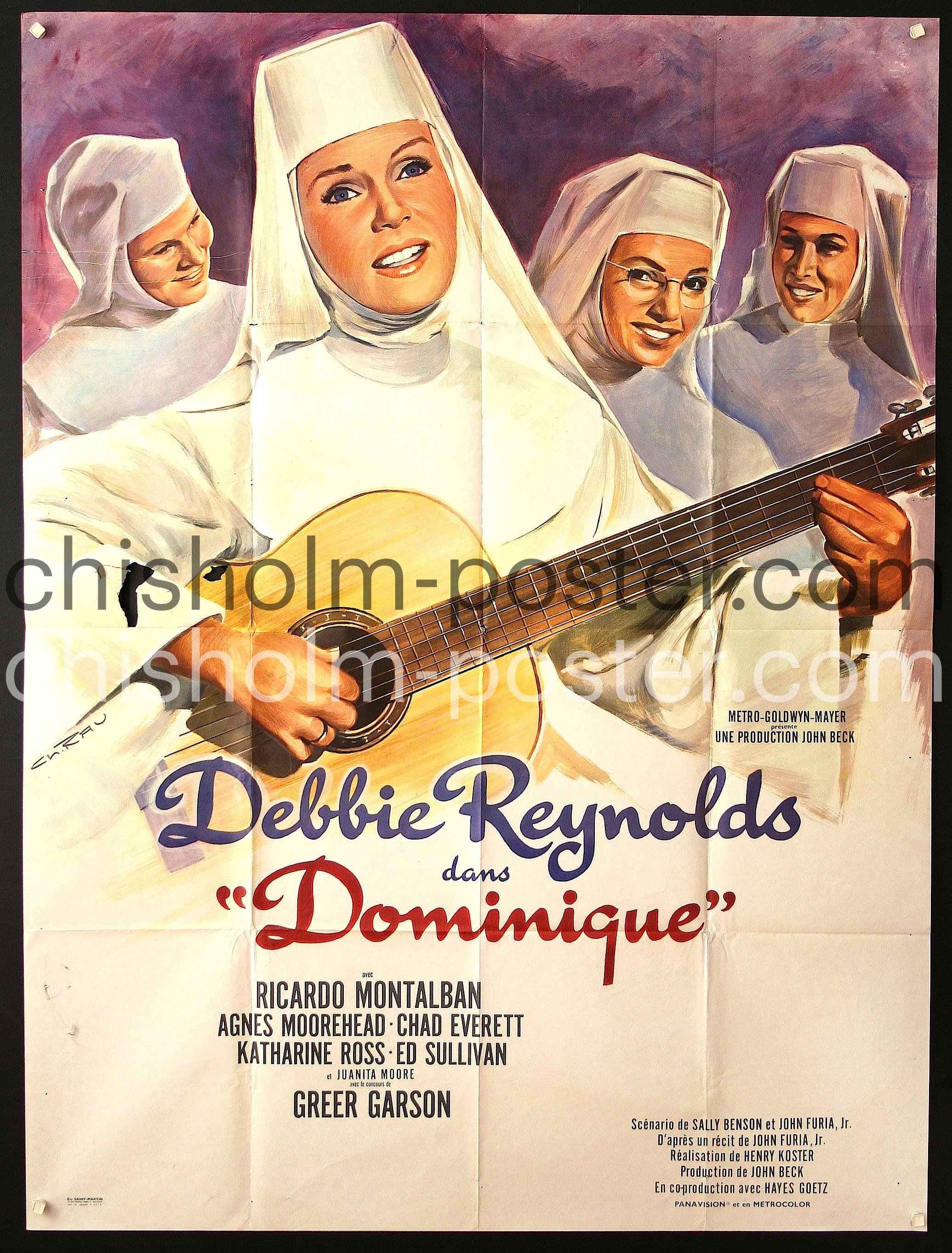 Dominique (French, large size) | Original Vintage Poster | Chisholm ...