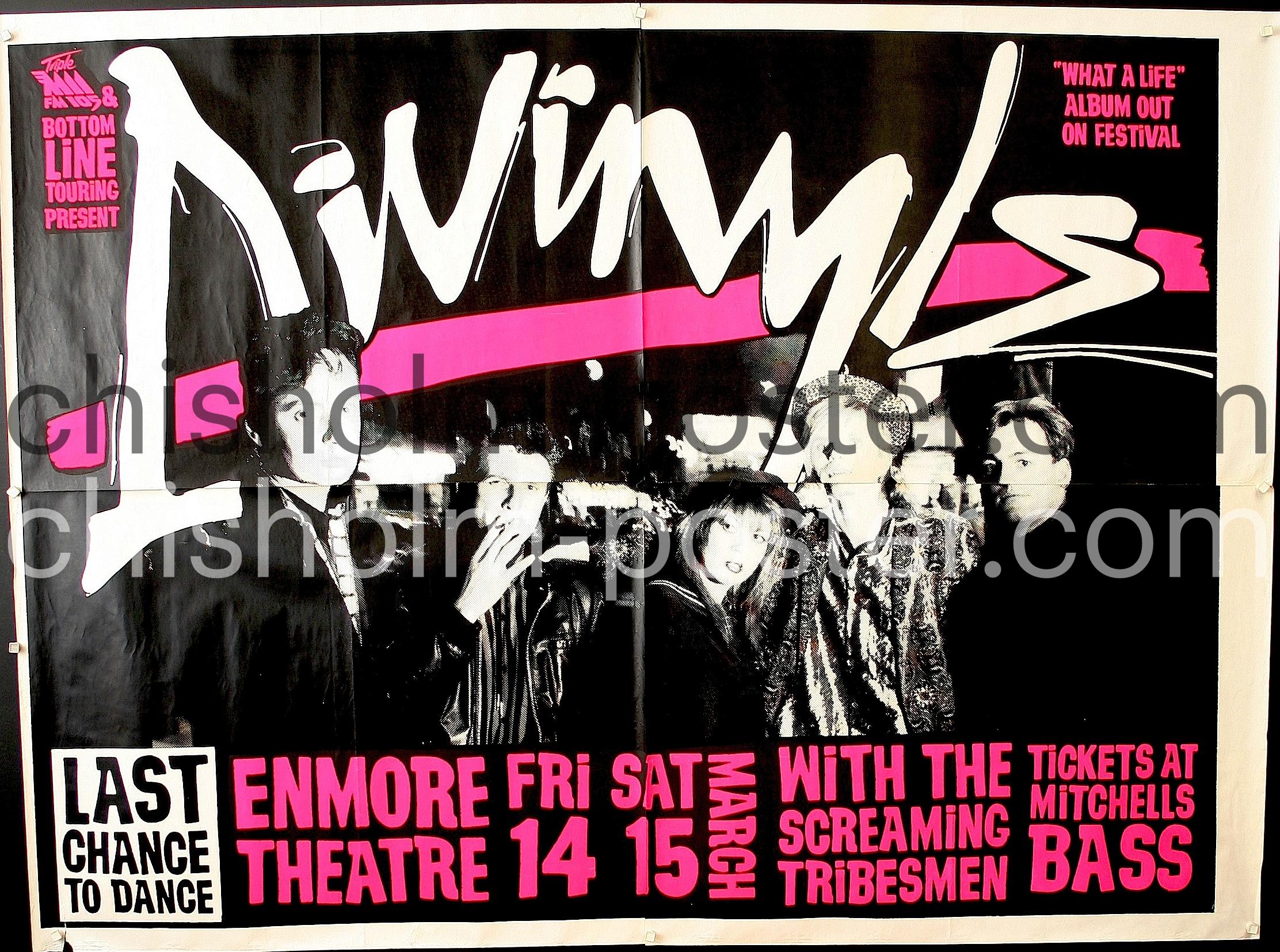 DiVinyls - Enmore Theatre | Original Vintage Poster | Chisholm Larsson ...