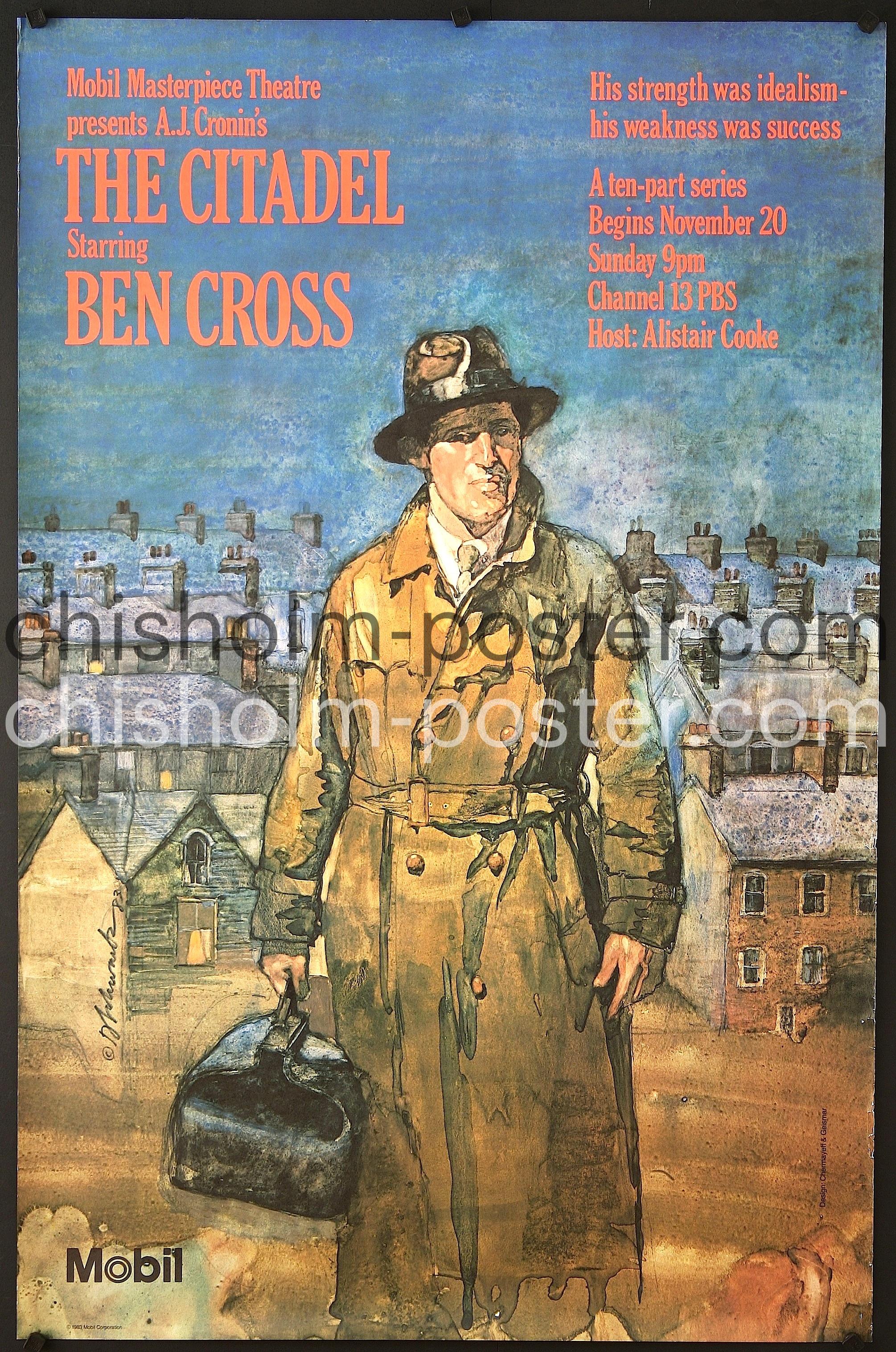 The Citadel - Mobil Masterpiece Theatre | Original Vintage Poster ...