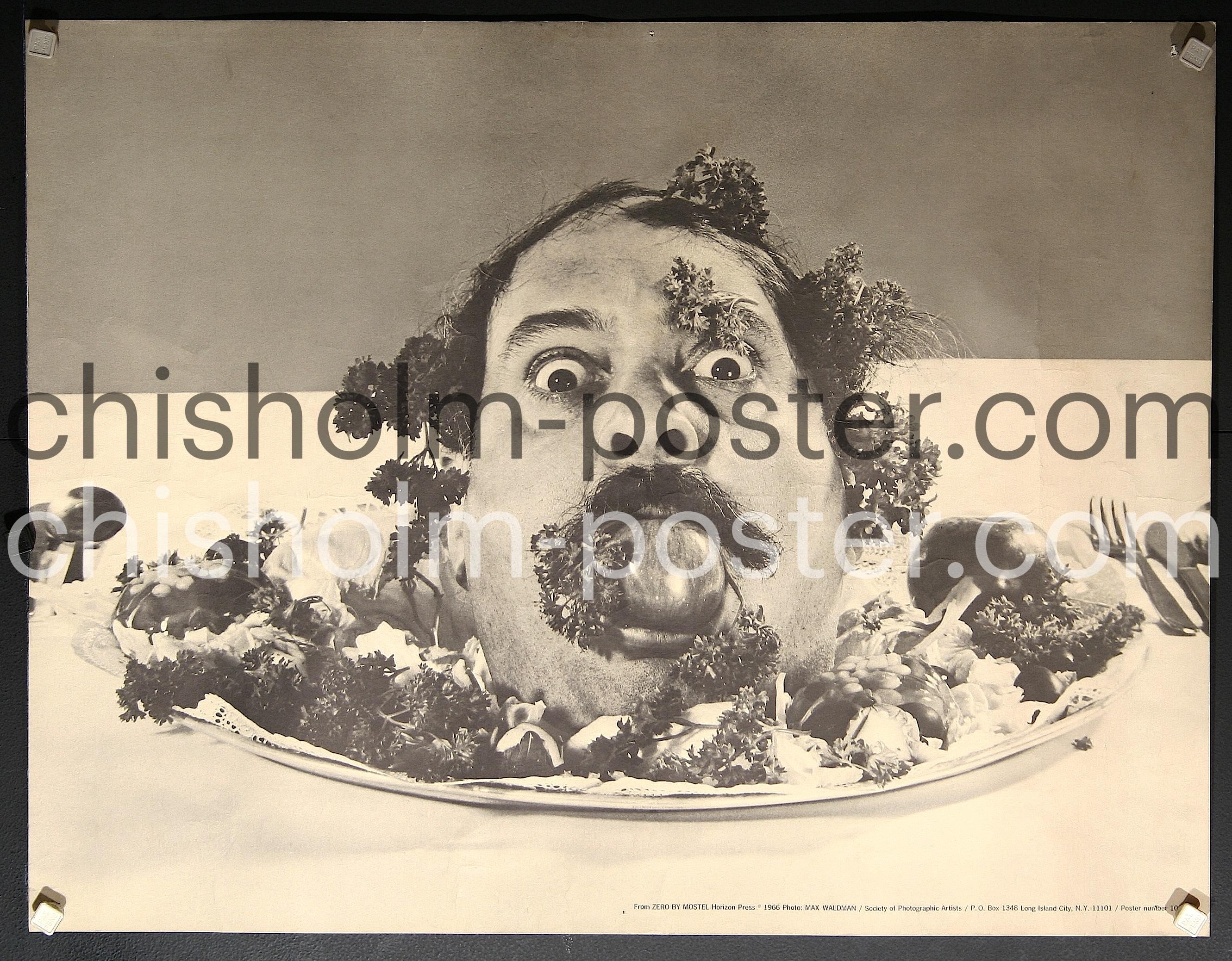 From Zero by Mostel | Original Vintage Poster | Chisholm Larsson Gallery