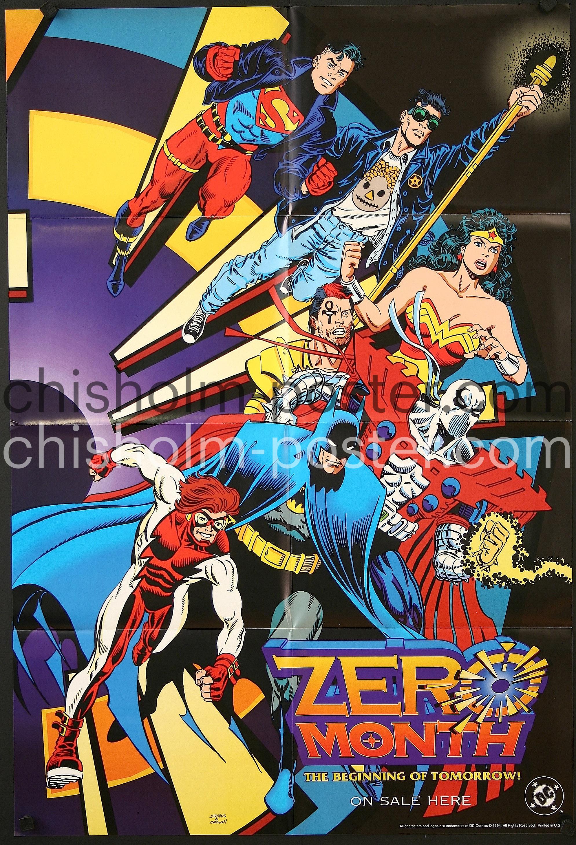 Zero Month - The Beginning of Tomorrow - DC Comics | Original Vintage ...