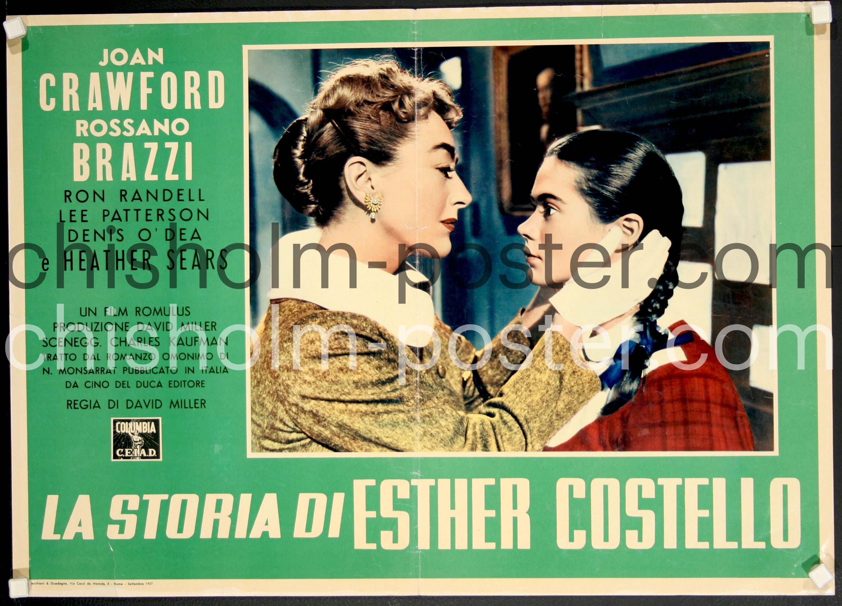 La Storia di Esther Costello (1) | Original Vintage Poster | Chisholm ...