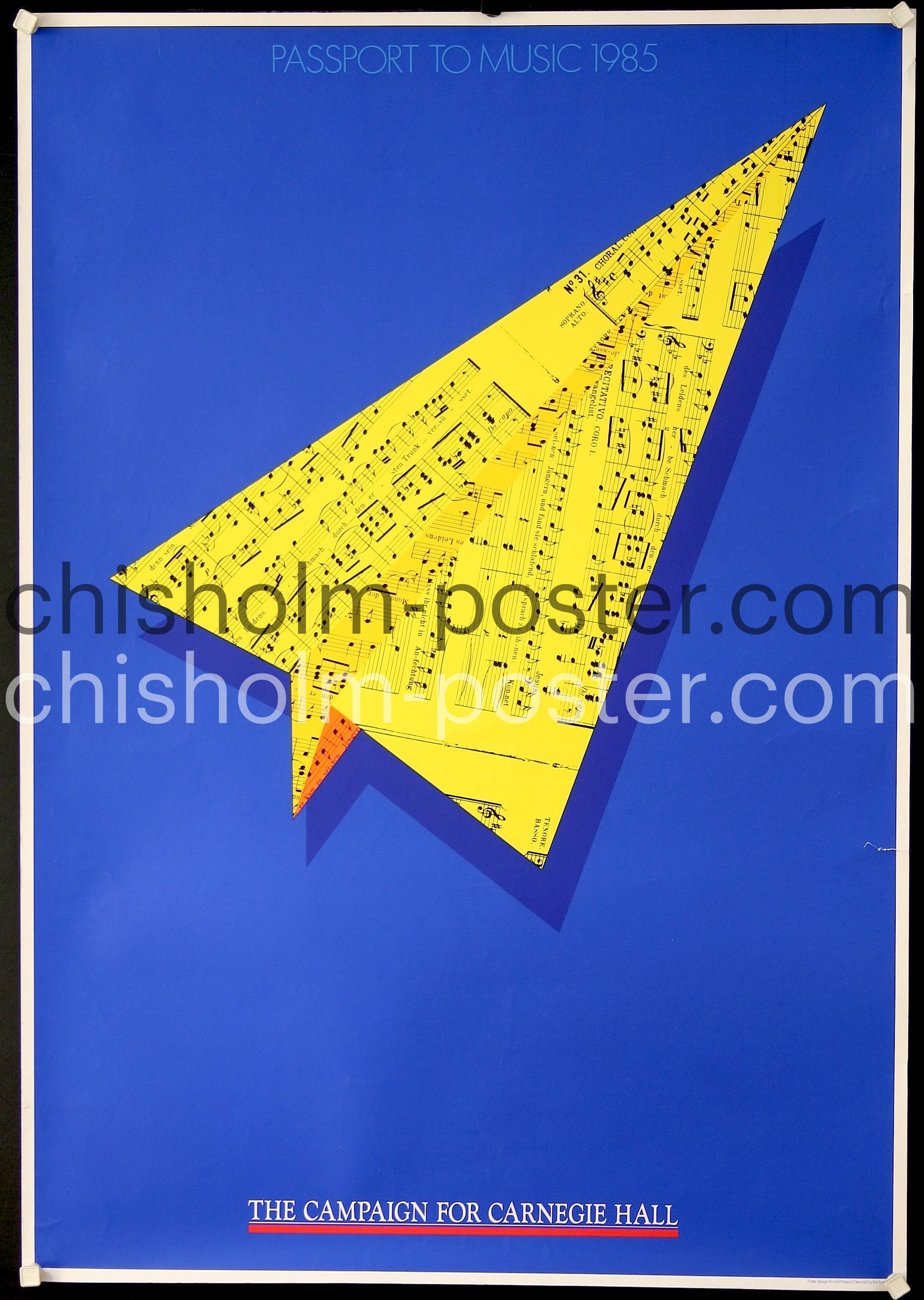 Passport to Music 1985 - The Campaign for Carnegie Hall | Original ...