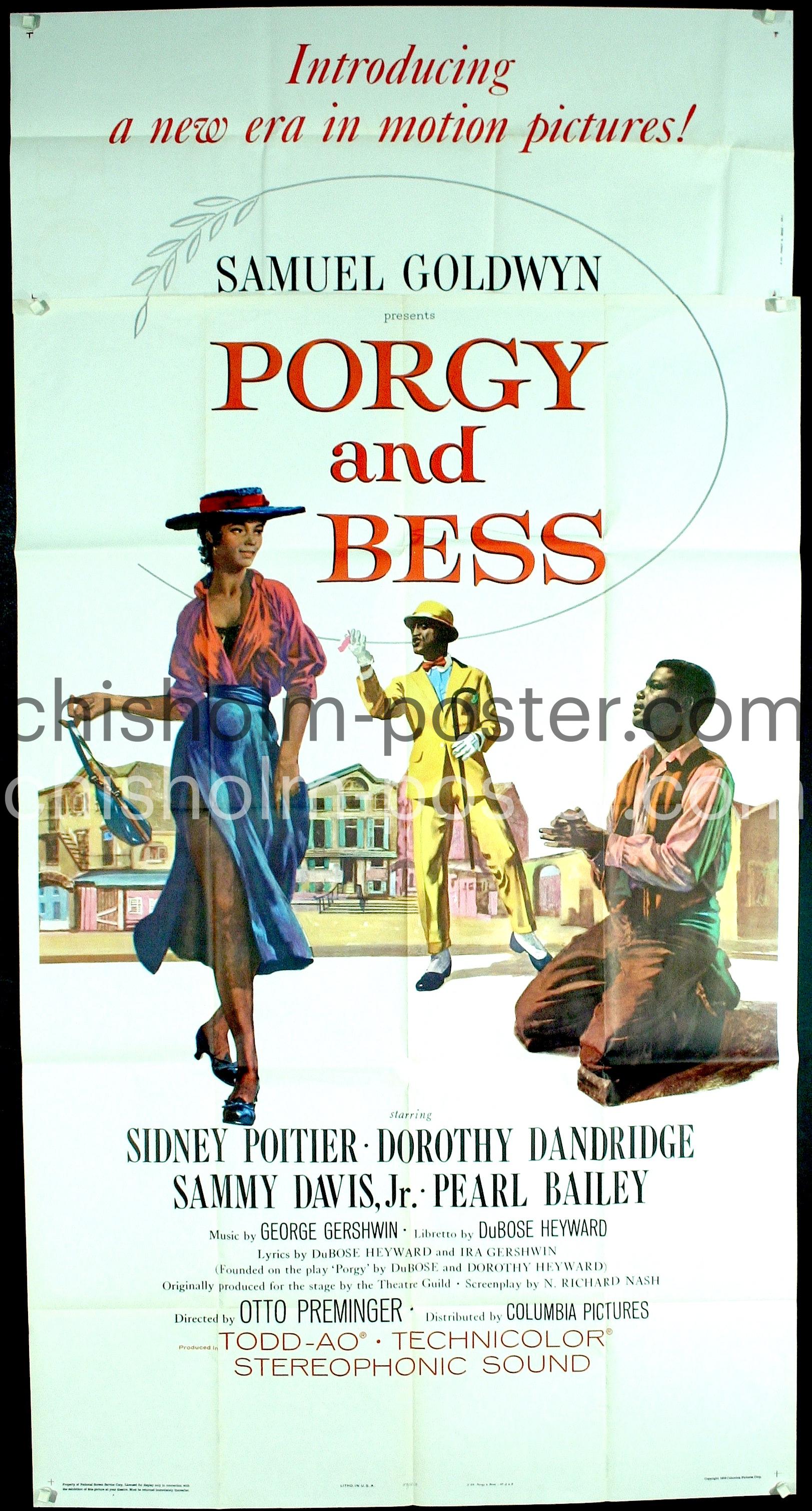 Porgy and Bess | Original Vintage Poster | Chisholm Larsson Gallery