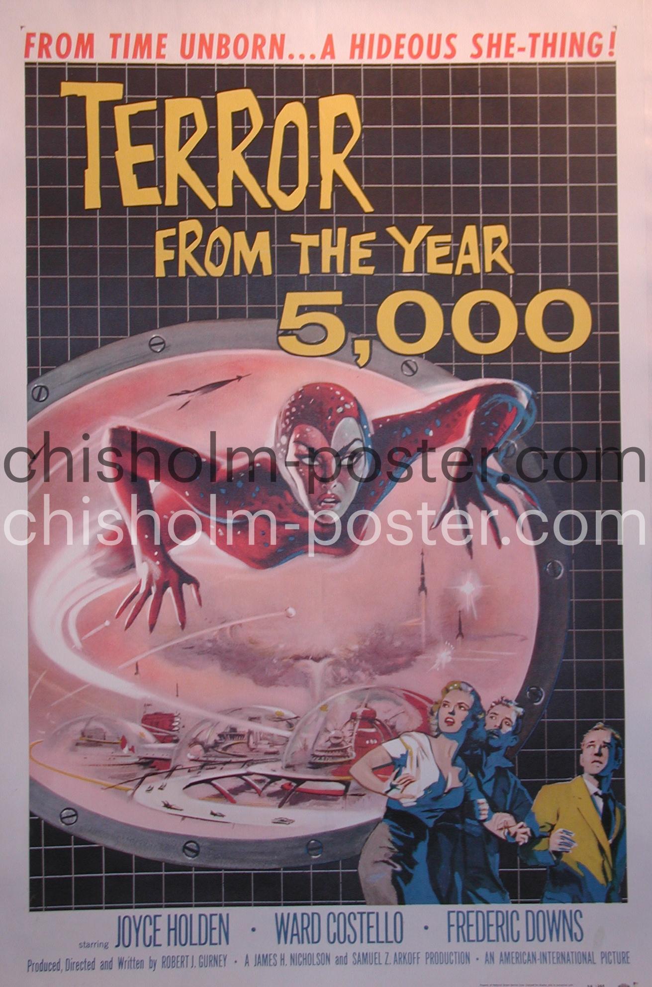 Terror From the Year 5,000 | Original Vintage Poster | Chisholm Larsson ...