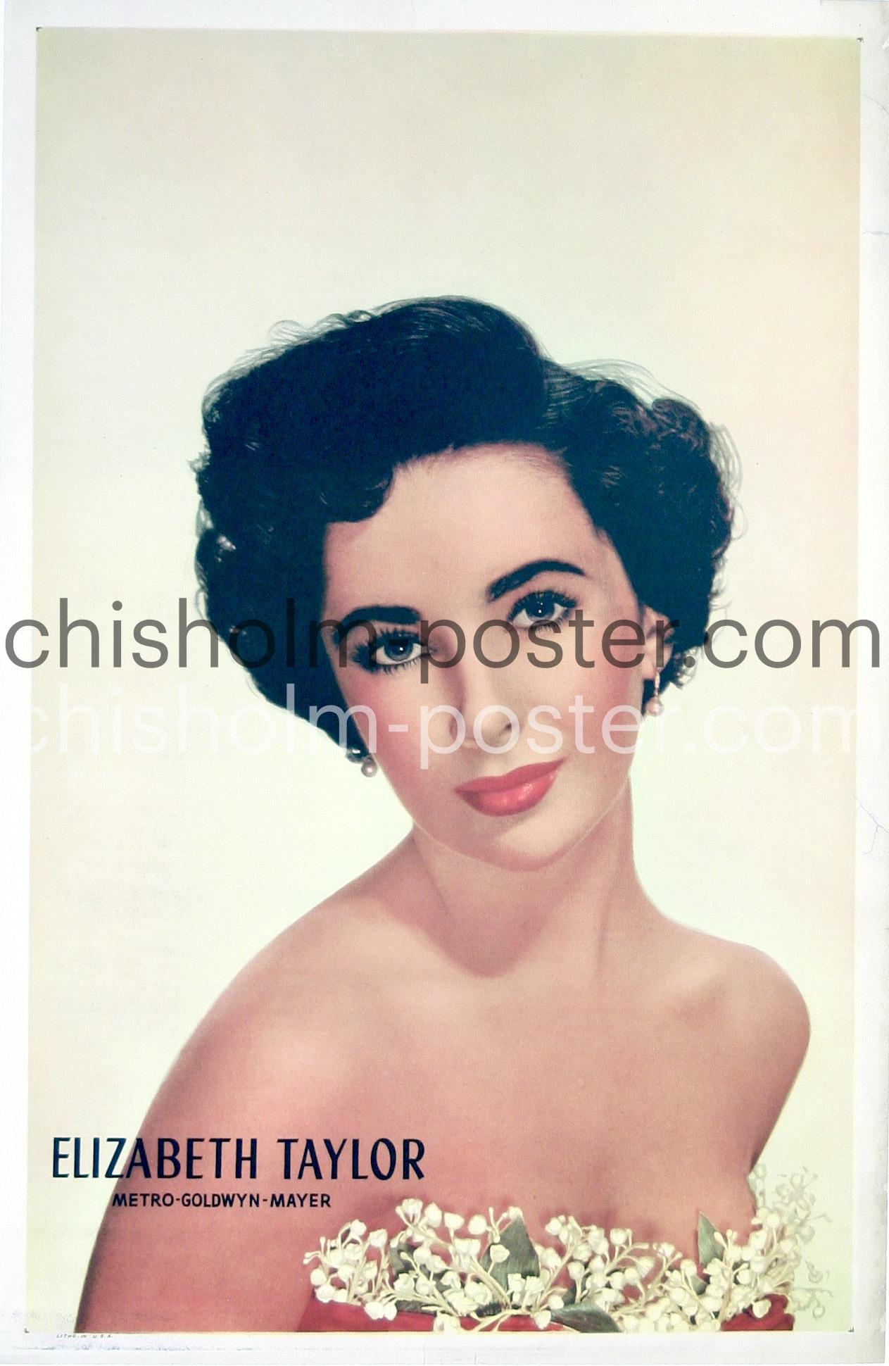 Elizabeth Taylor, Metro-Goldwyn-Mayer | Original Vintage Poster ...